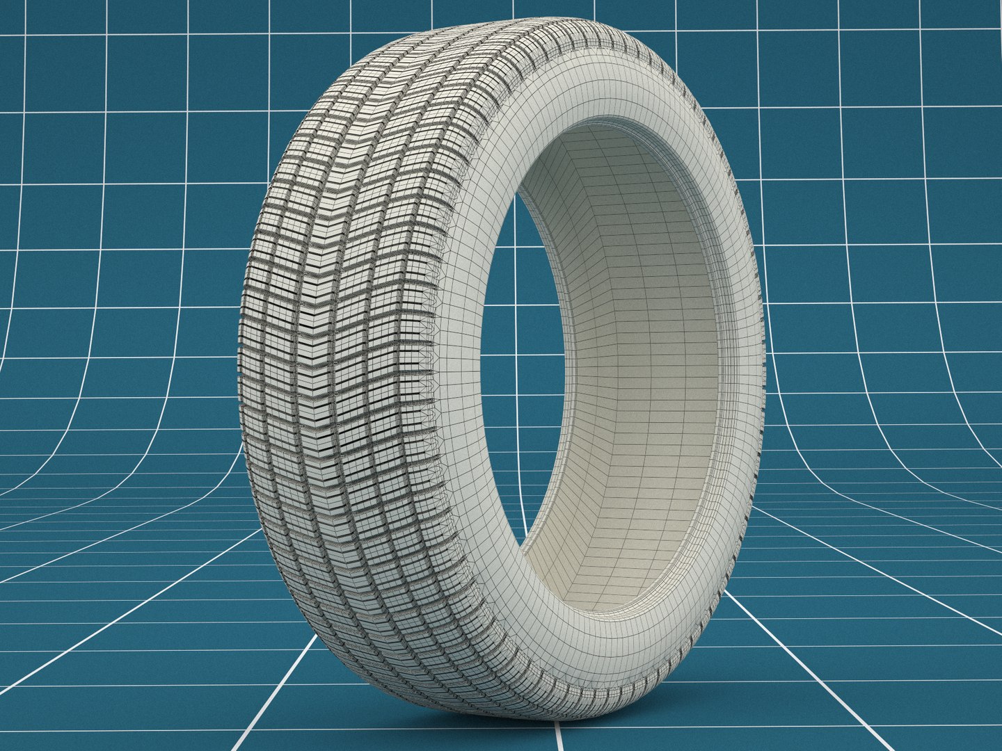 3D realistic car tire model - TurboSquid 1179073