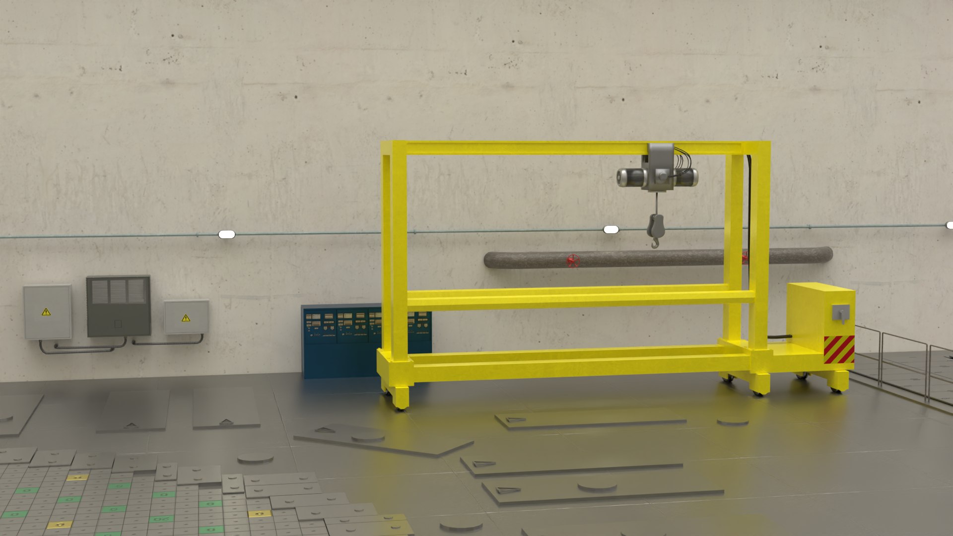 RBMK Reactor 4 Chernobyl Model - TurboSquid 2142835