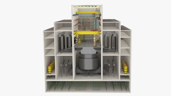 3D модель Реактор РБМК-4 Чернобыль - TurboSquid 2142835