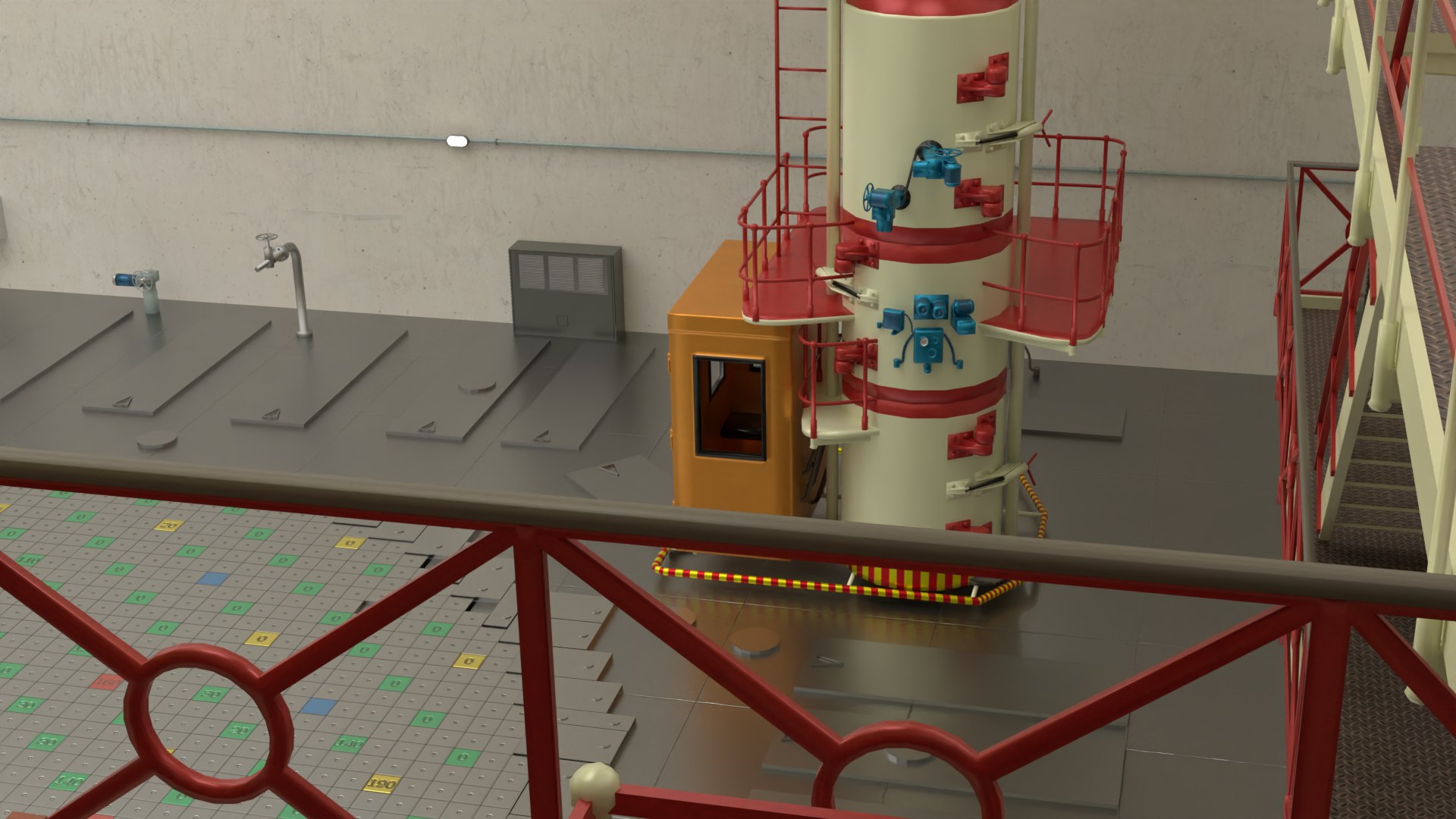 RBMK Reactor 4 Chernobyl model - TurboSquid 2142835