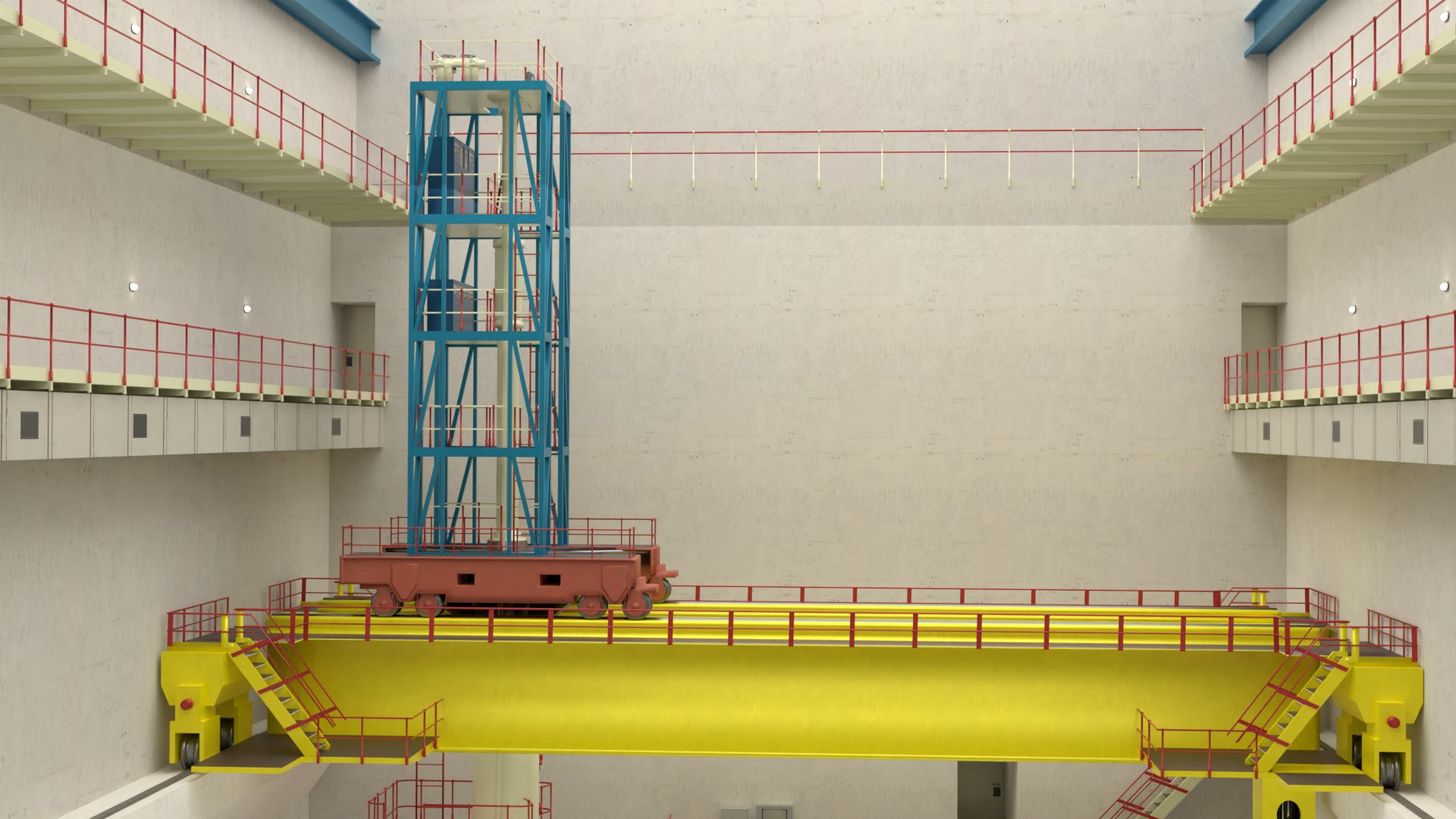 RBMK Reactor 4 Chernobyl model - TurboSquid 2142835