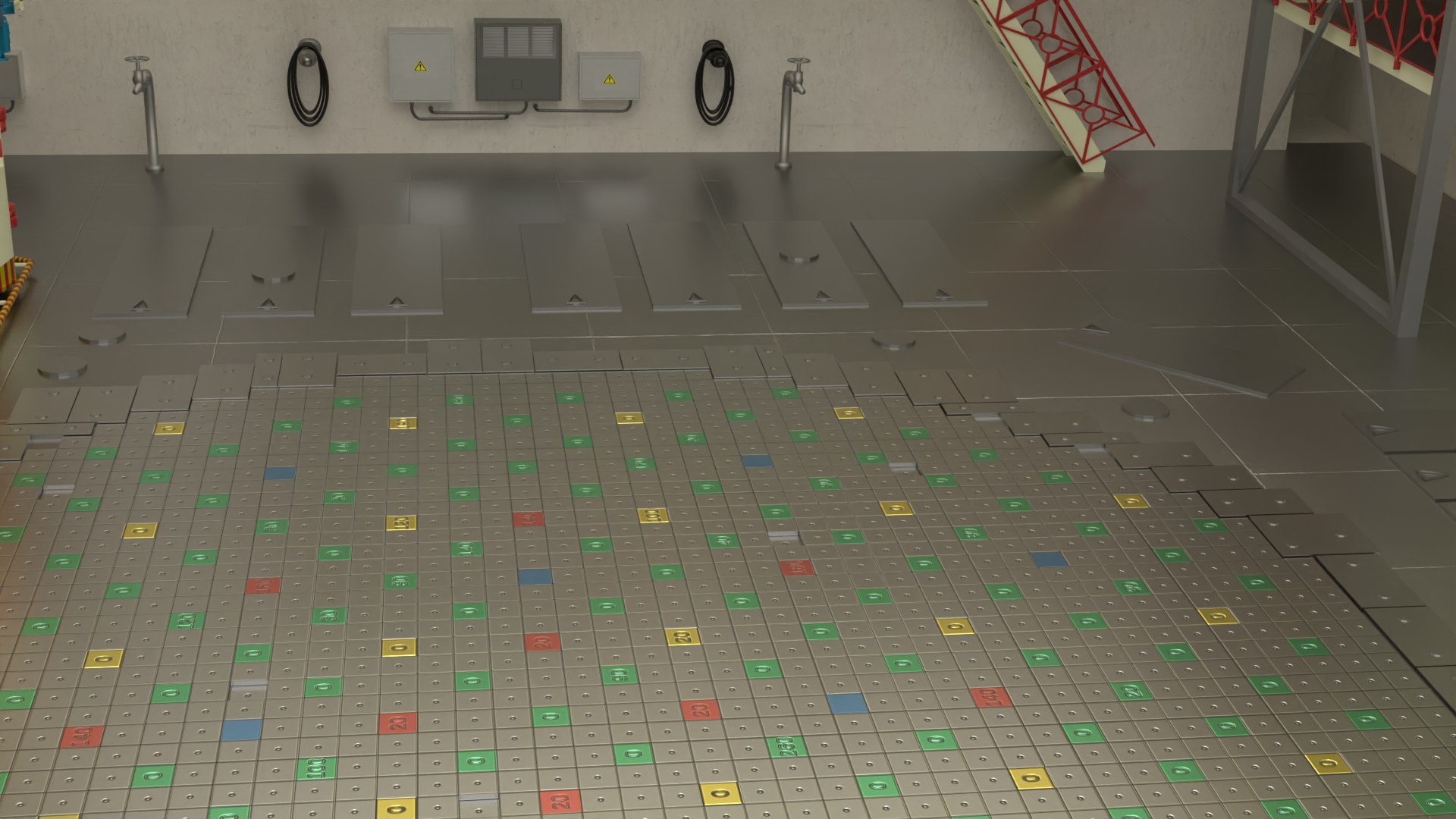 RBMK Reactor 4 Chernobyl model - TurboSquid 2142835