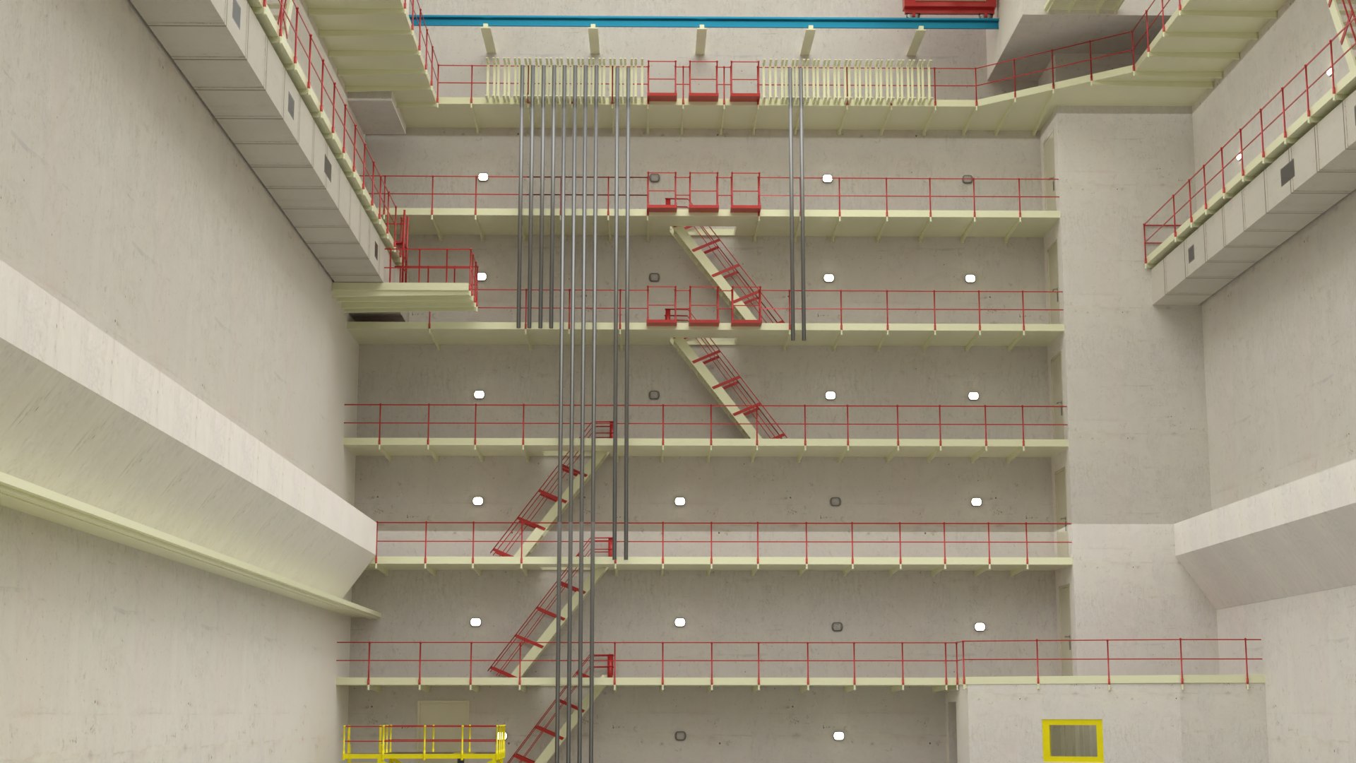 RBMK Reactor 4 Chernobyl Model - TurboSquid 2142835