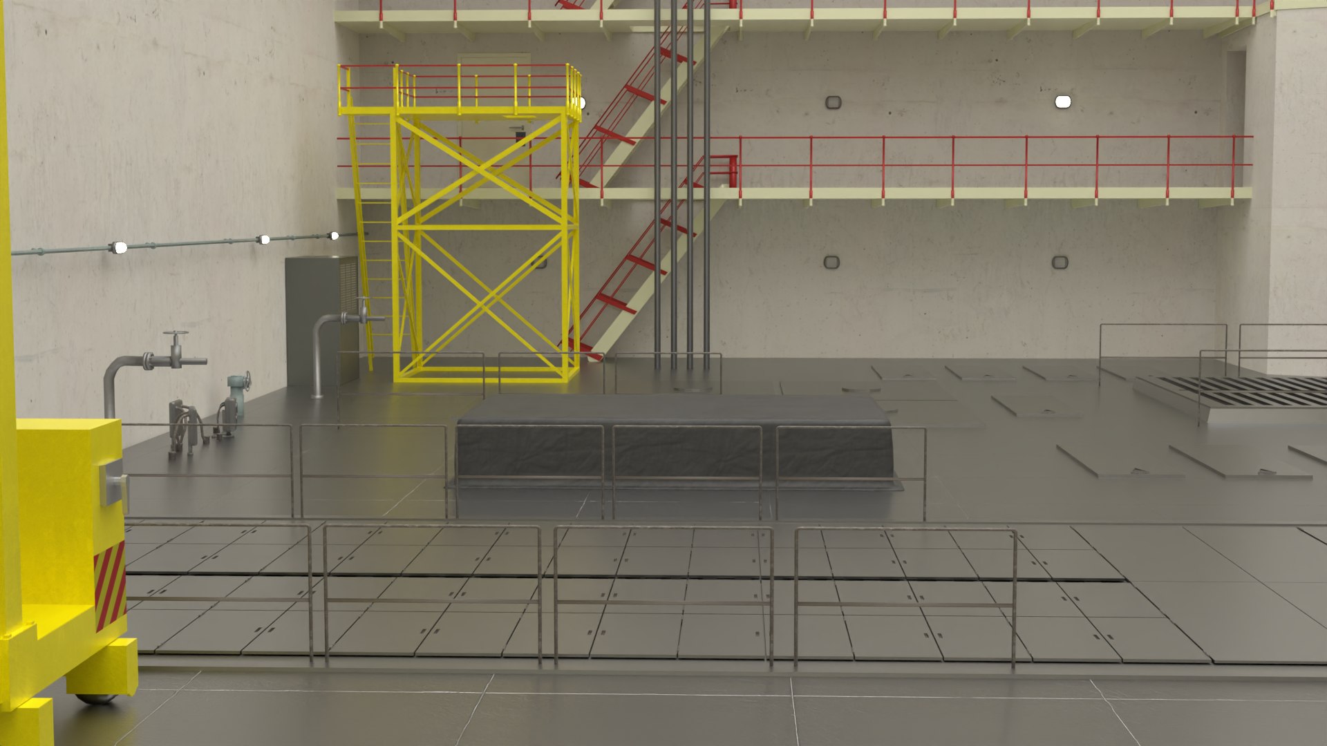 RBMK Reactor 4 Chernobyl Model - TurboSquid 2142835