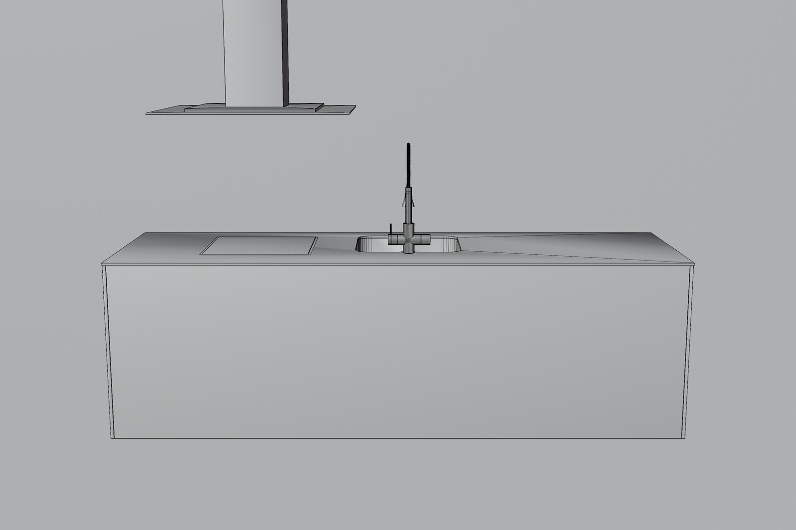 Kitchen Counter Model - TurboSquid 1850795