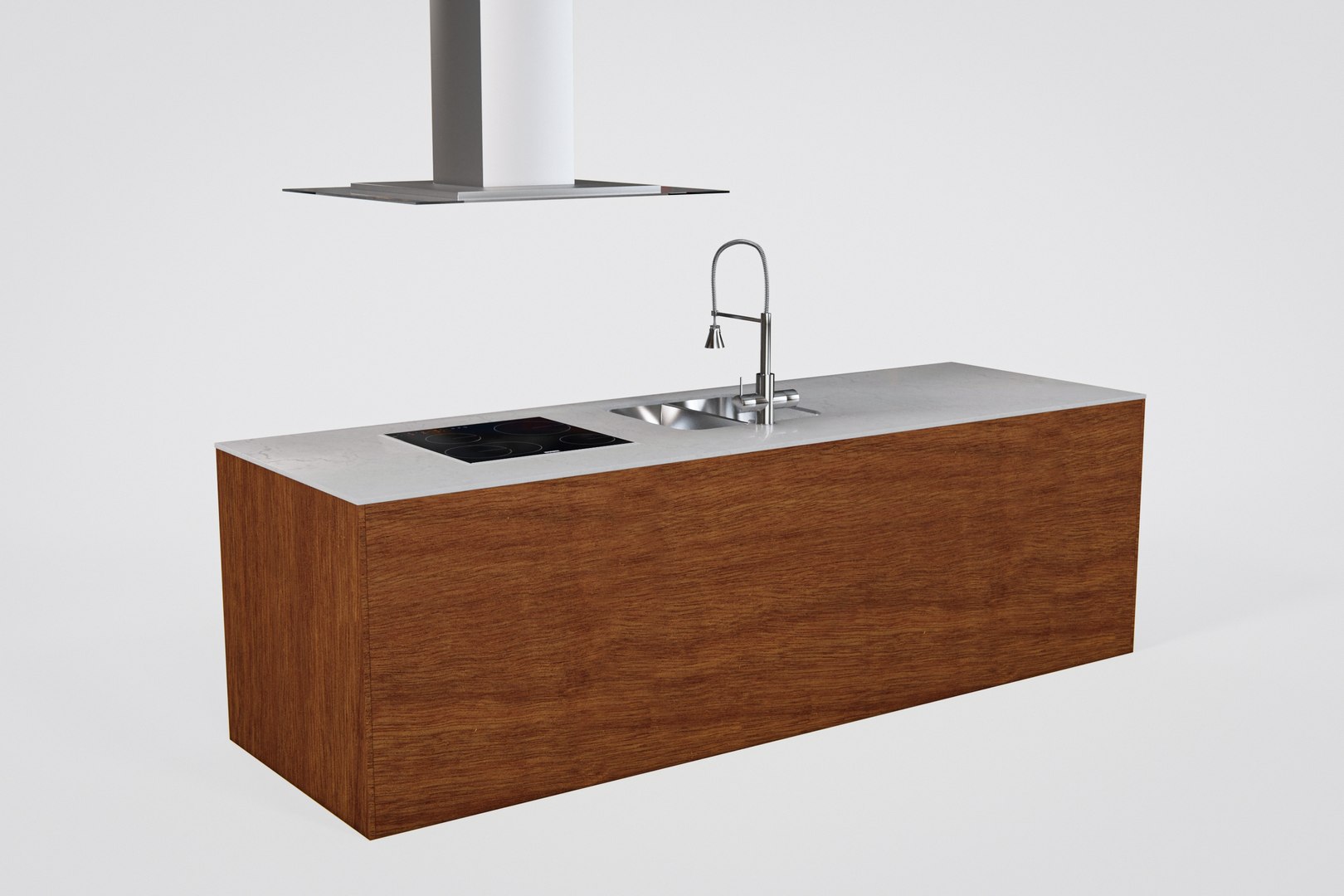 Kitchen Counter Model - TurboSquid 1850795