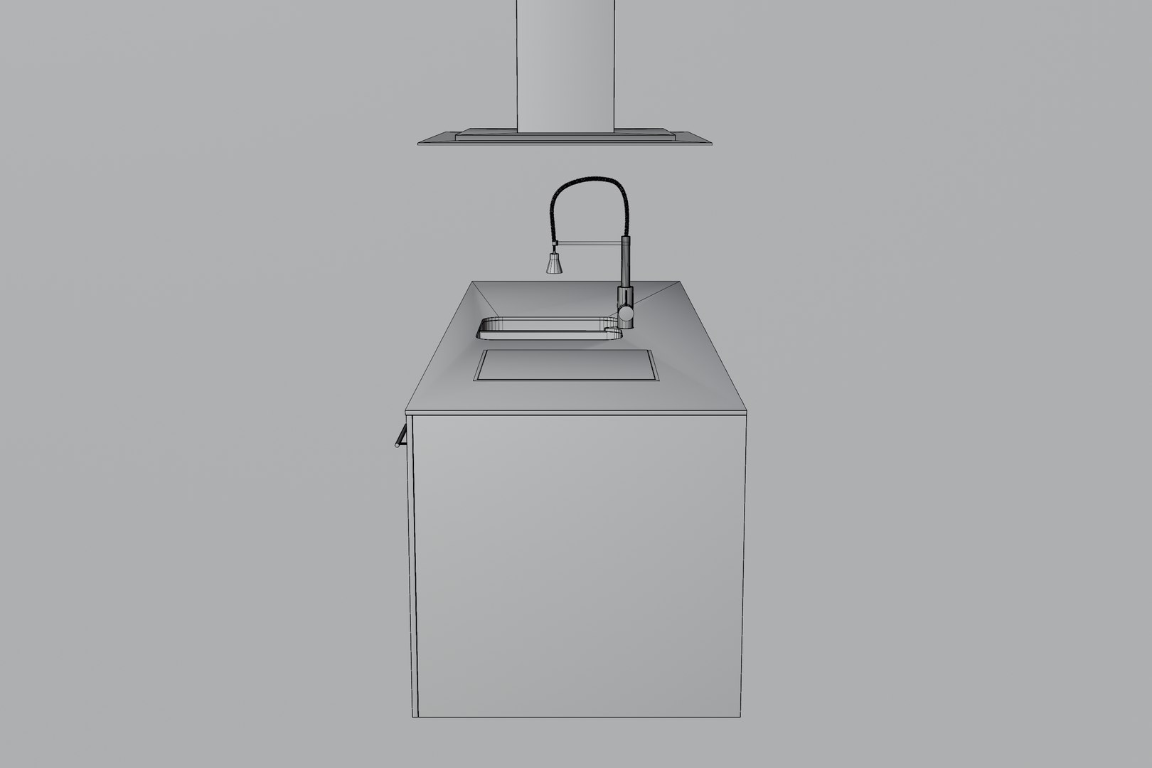 Kitchen Counter Model - TurboSquid 1850795