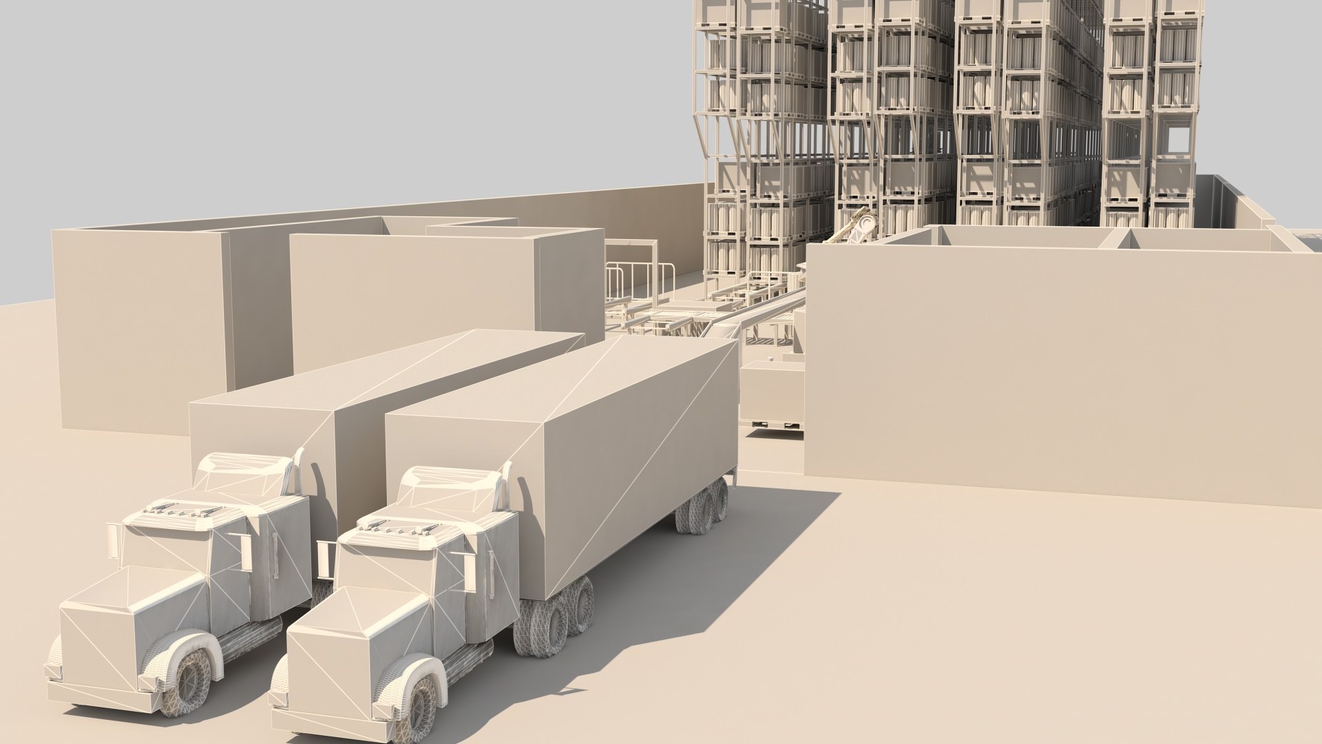 Warehouse 1 3D Model - TurboSquid 2085083