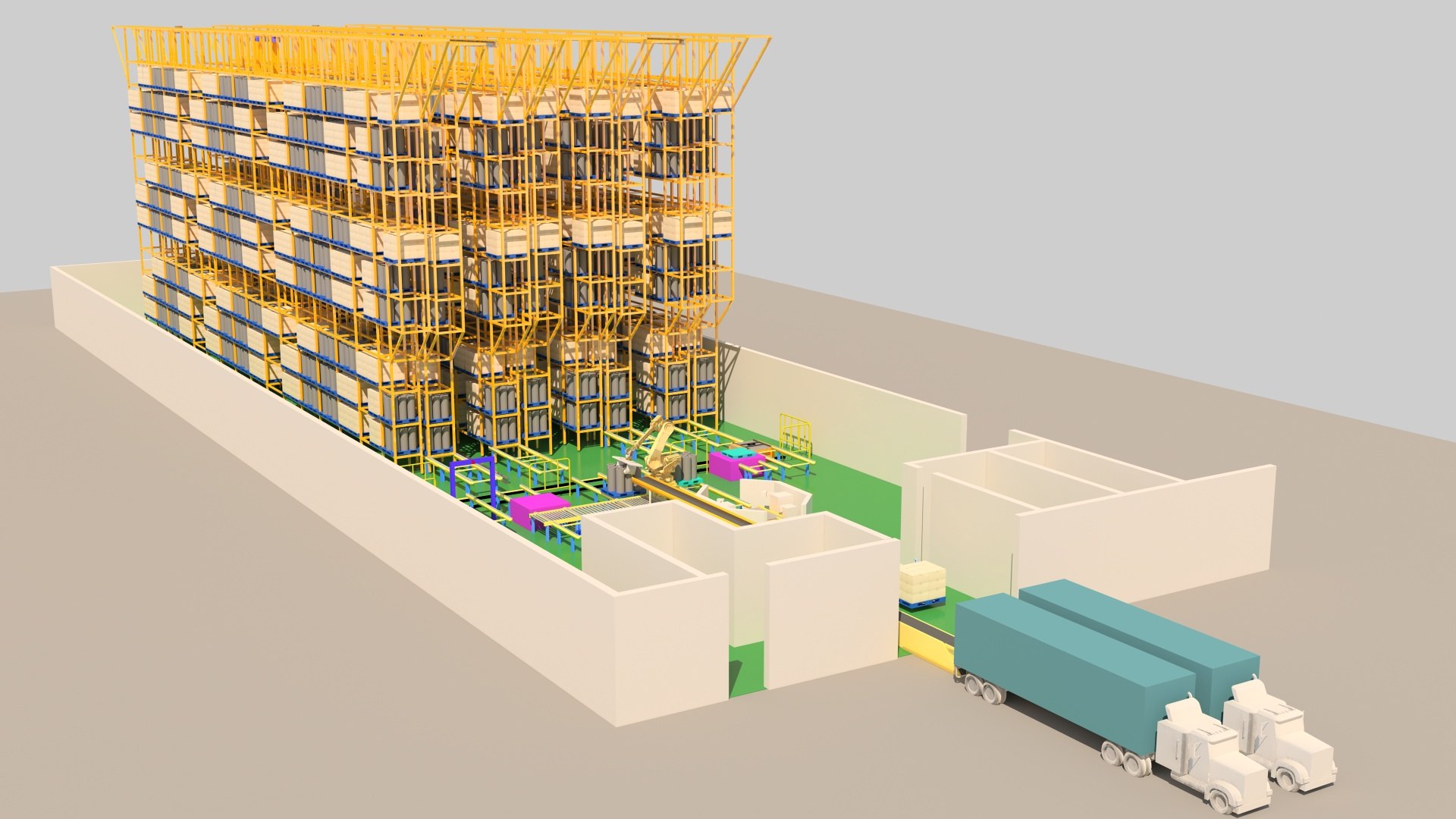 Warehouse 1 3D Model - TurboSquid 2085083