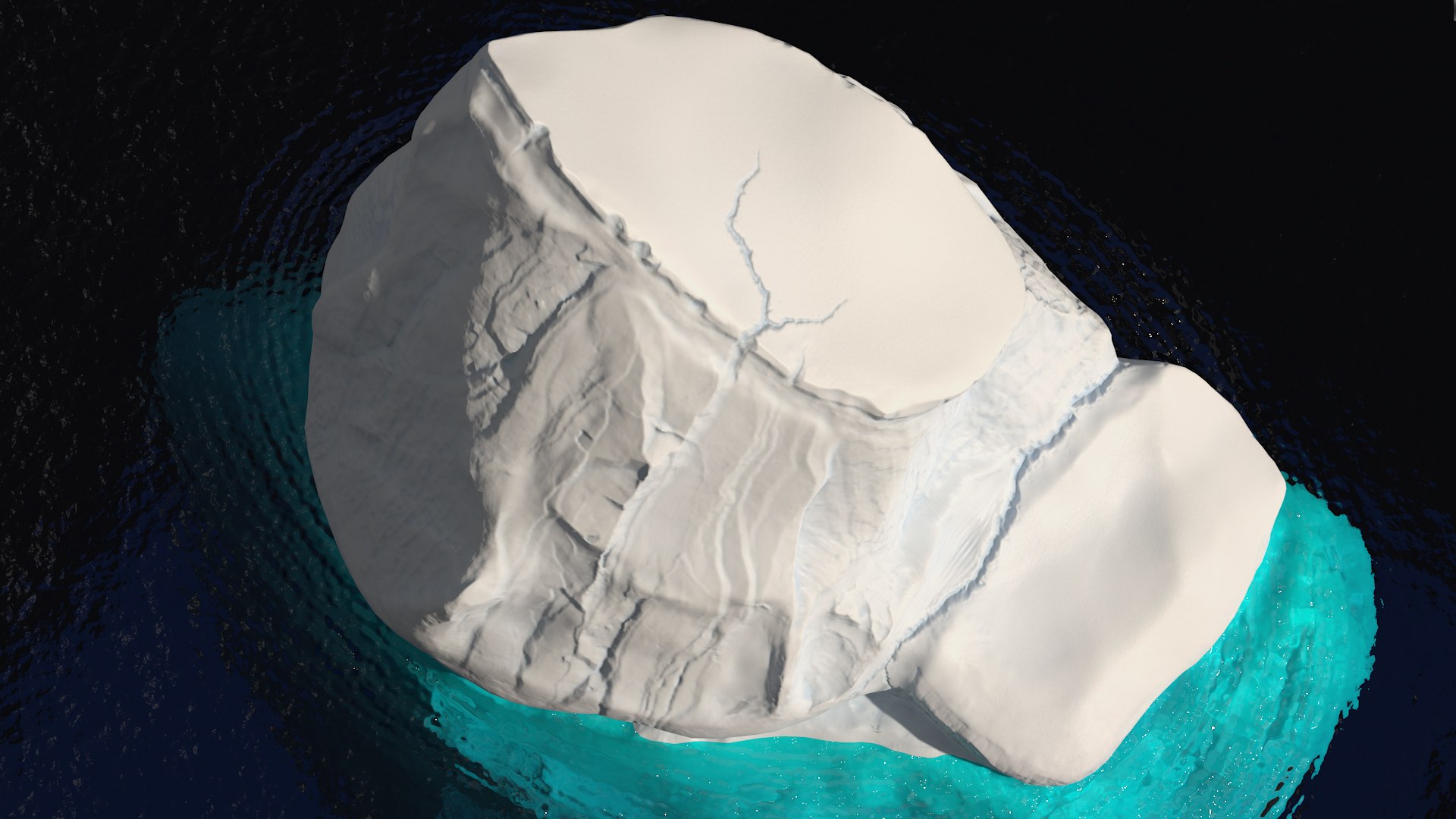 3D Iceberg Model - TurboSquid 1910061