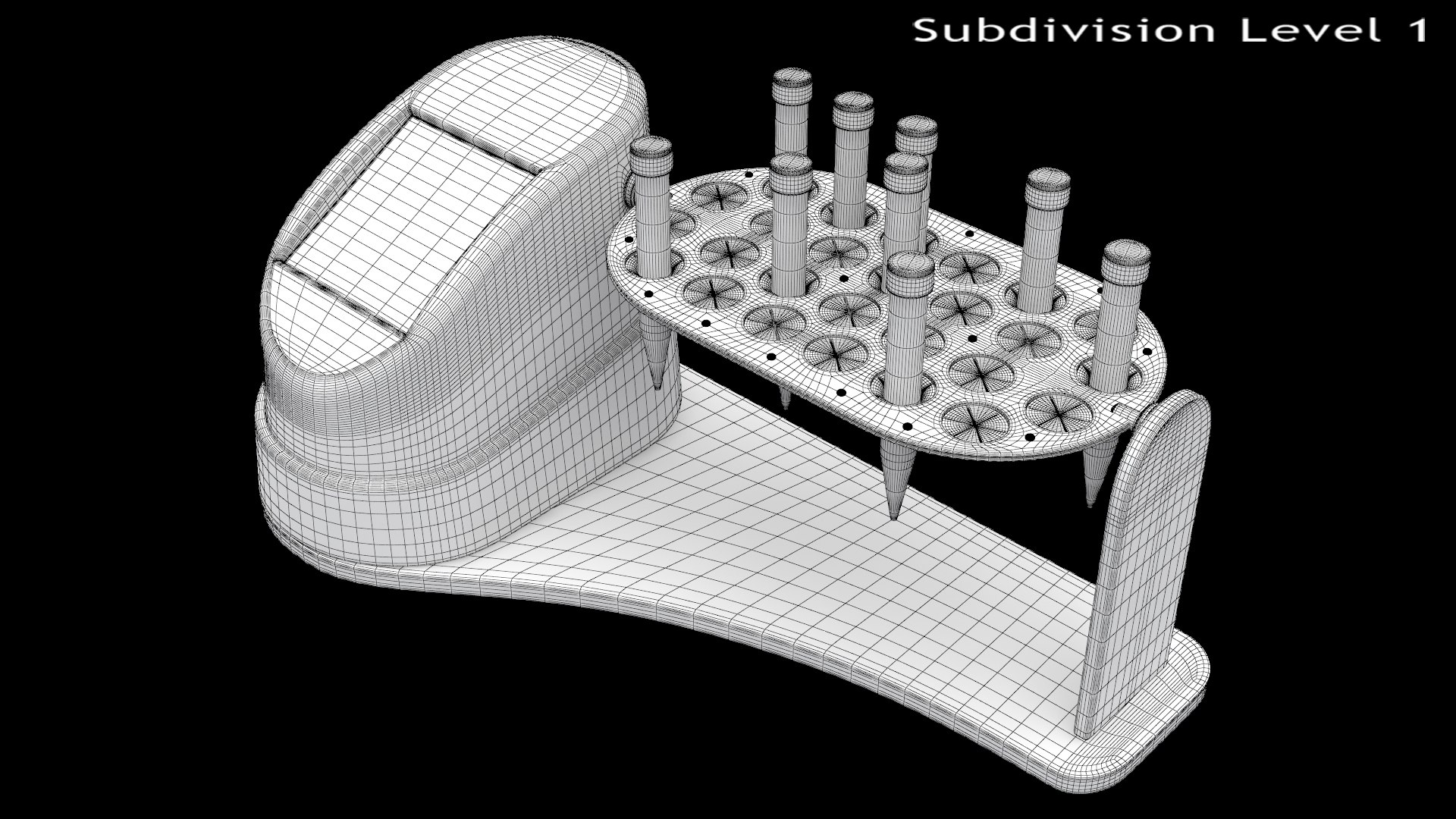 Lab Vertical Multi-function Rotator 3ds