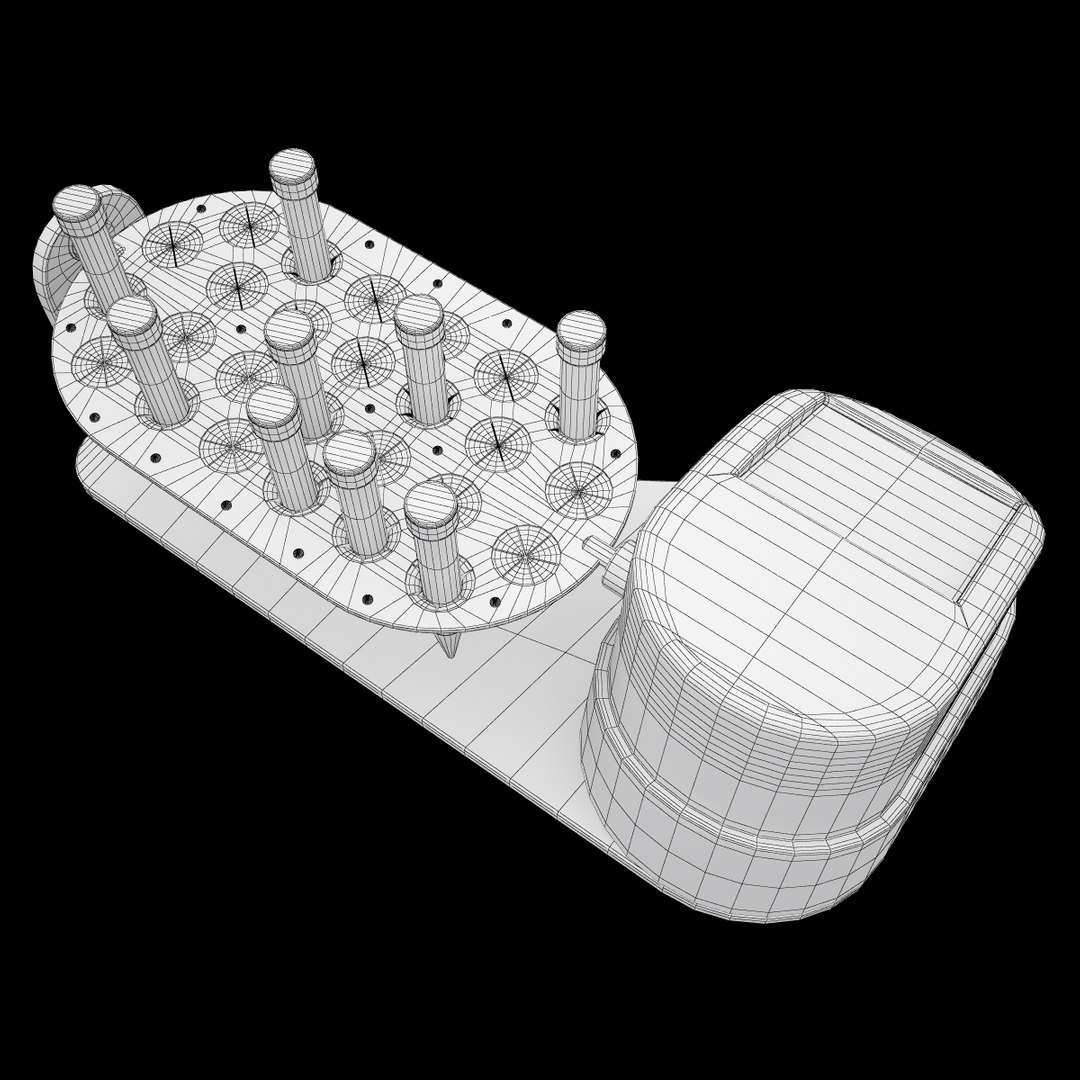 lab vertical multi-function rotator 3ds