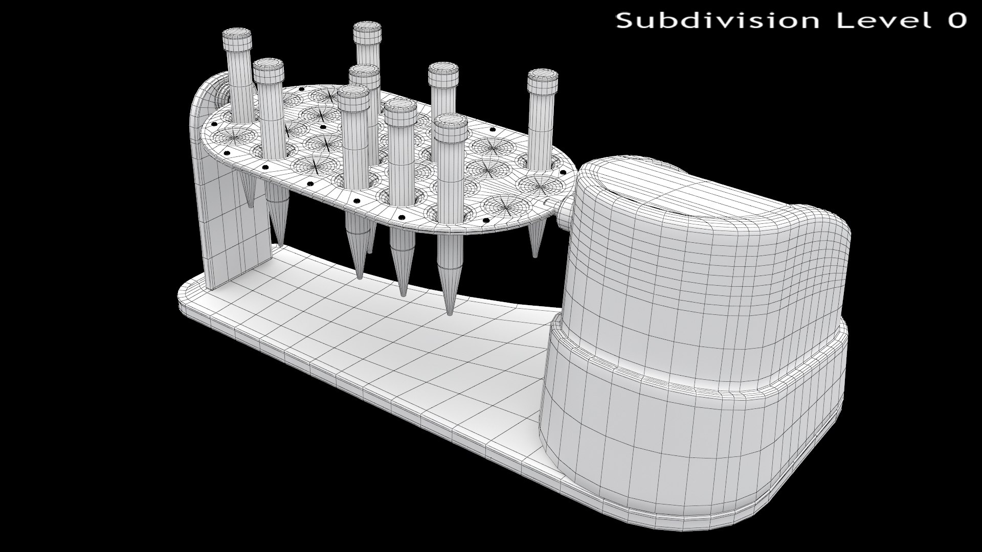 Lab Vertical Multi-function Rotator 3ds