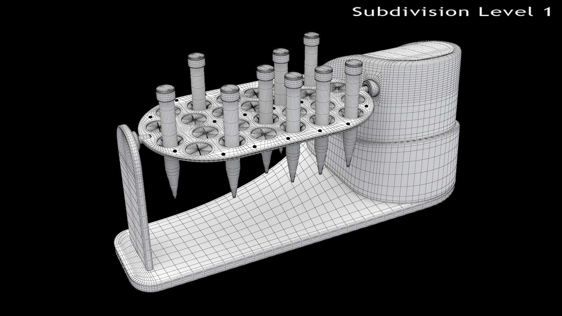 Lab Vertical Multi-function Rotator 3ds