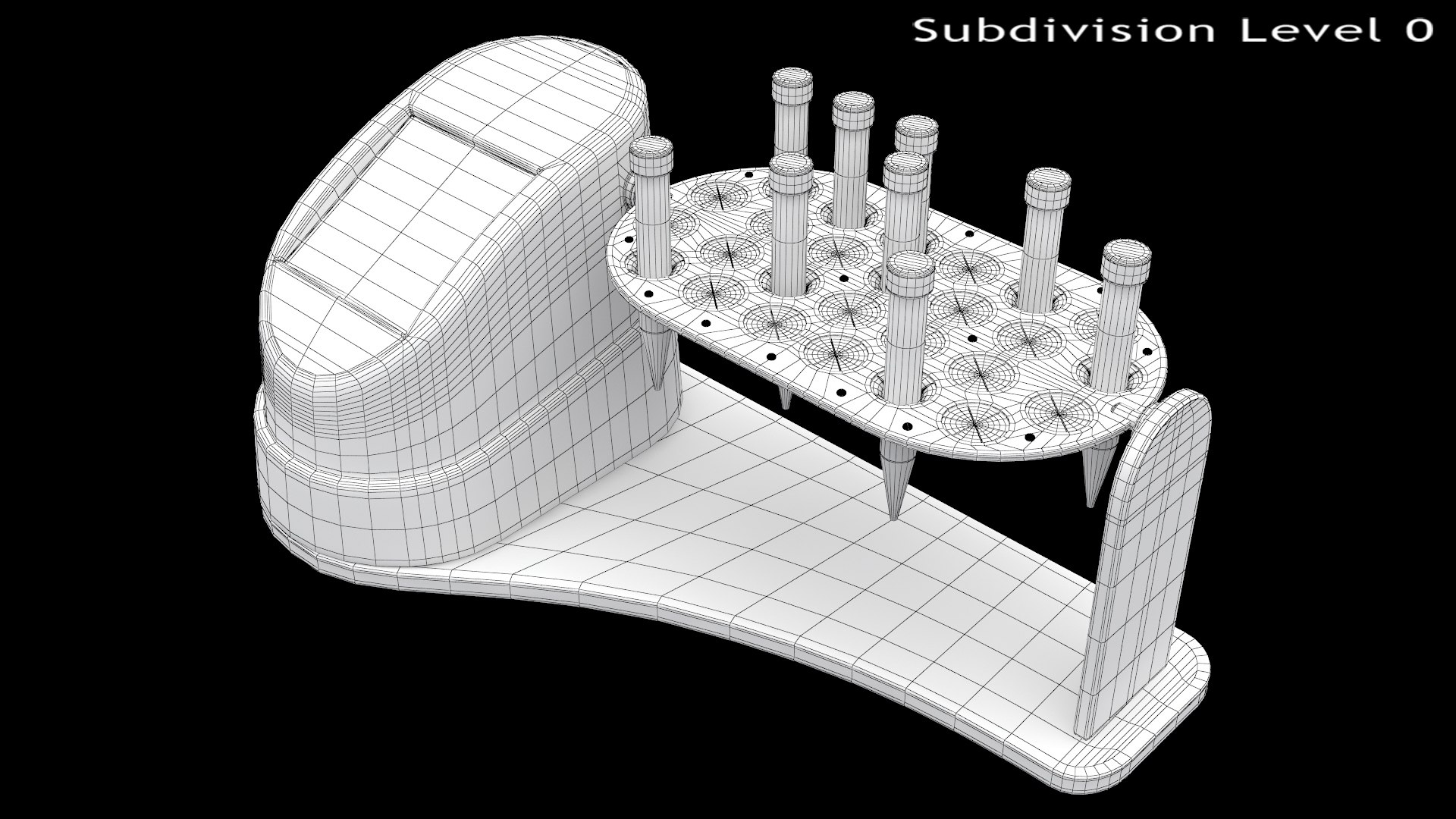 Lab Vertical Multi-function Rotator 3ds