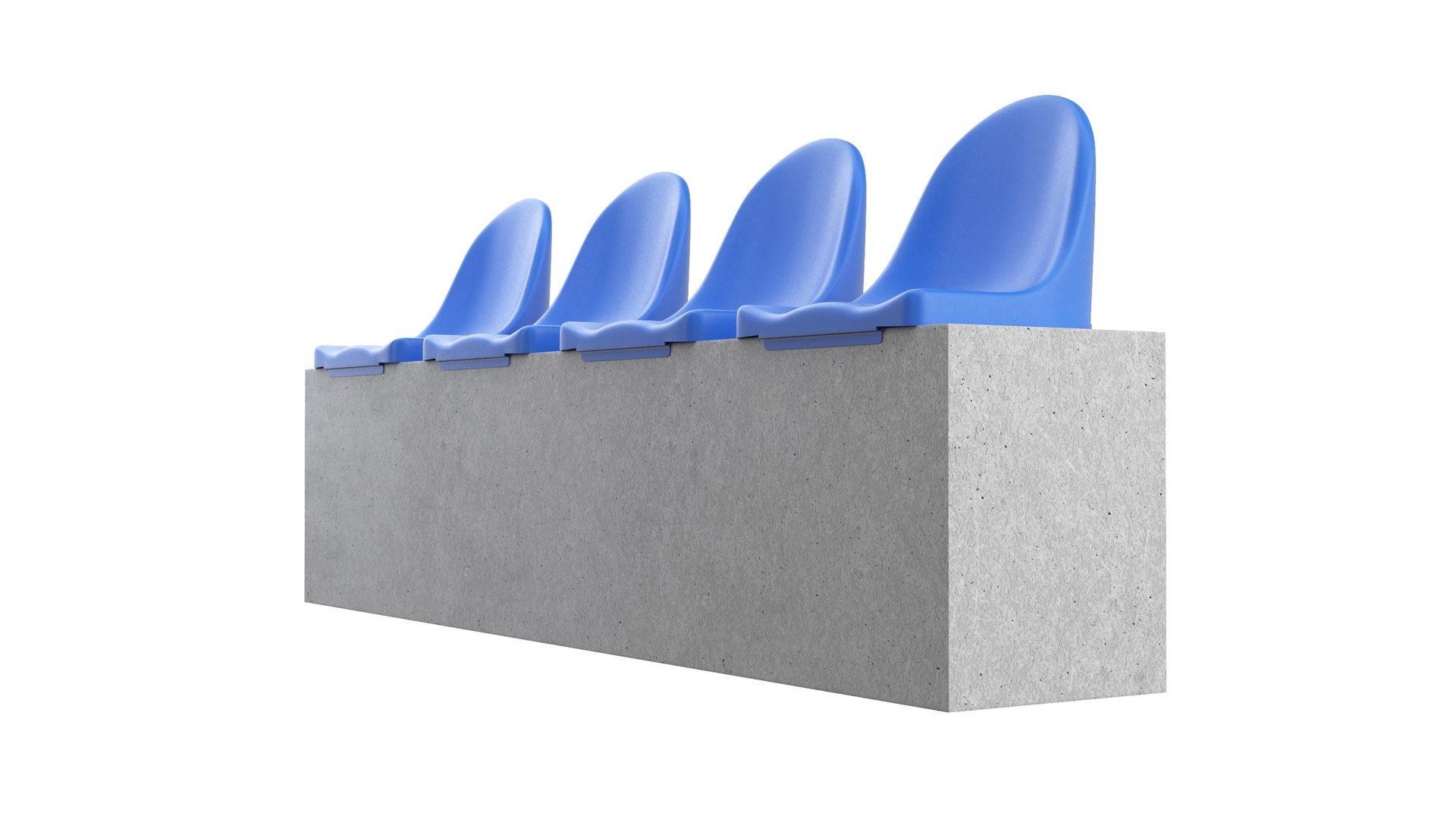 3D Stadium Seats - TurboSquid 2322239