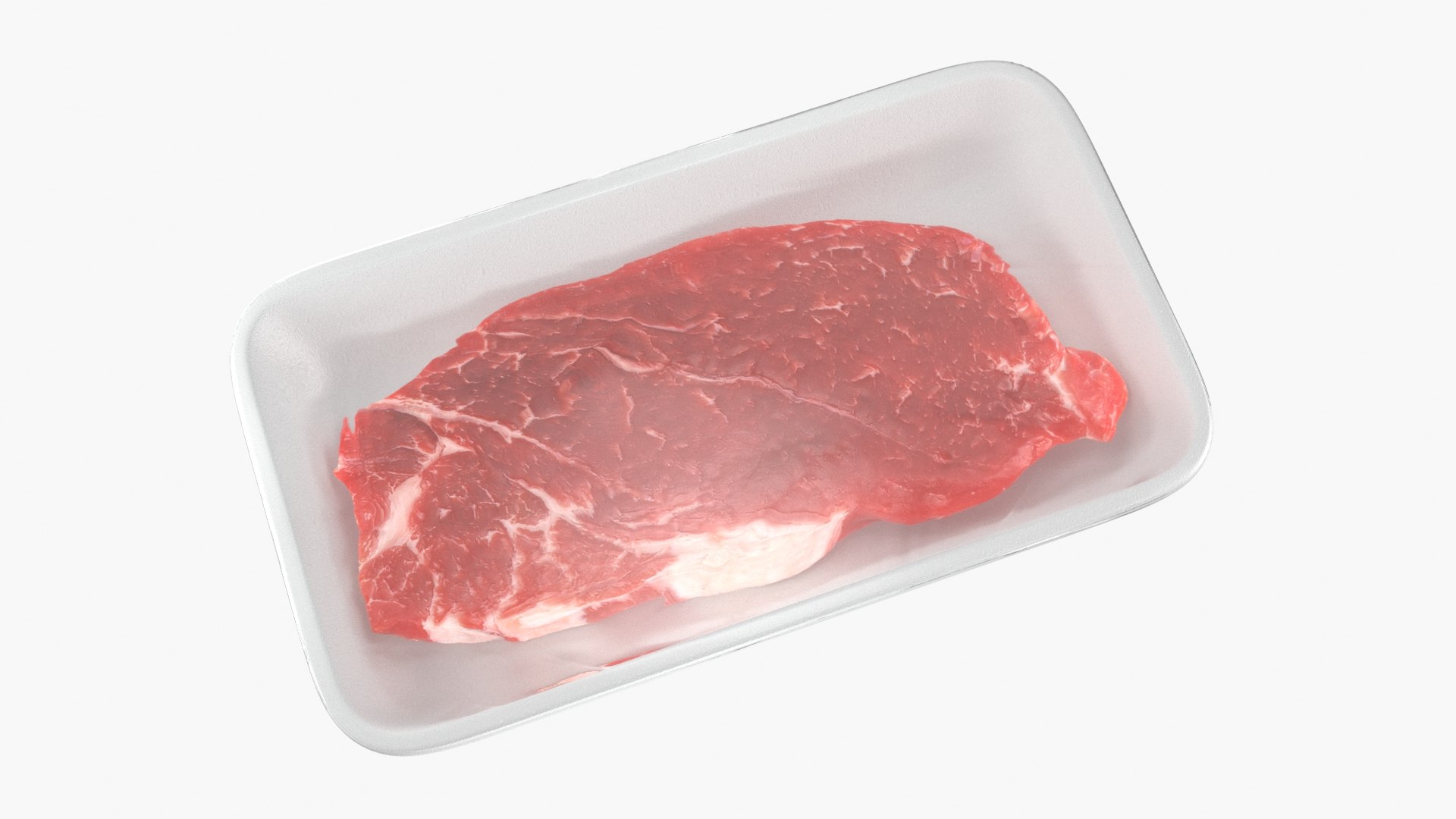 Raw Beef Shoulder 02 Wrapped Package 3D - TurboSquid 2085282