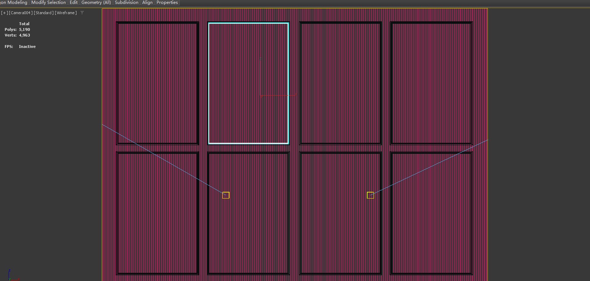 Modern black and white decorative painting models 3D model - TurboSquid ...