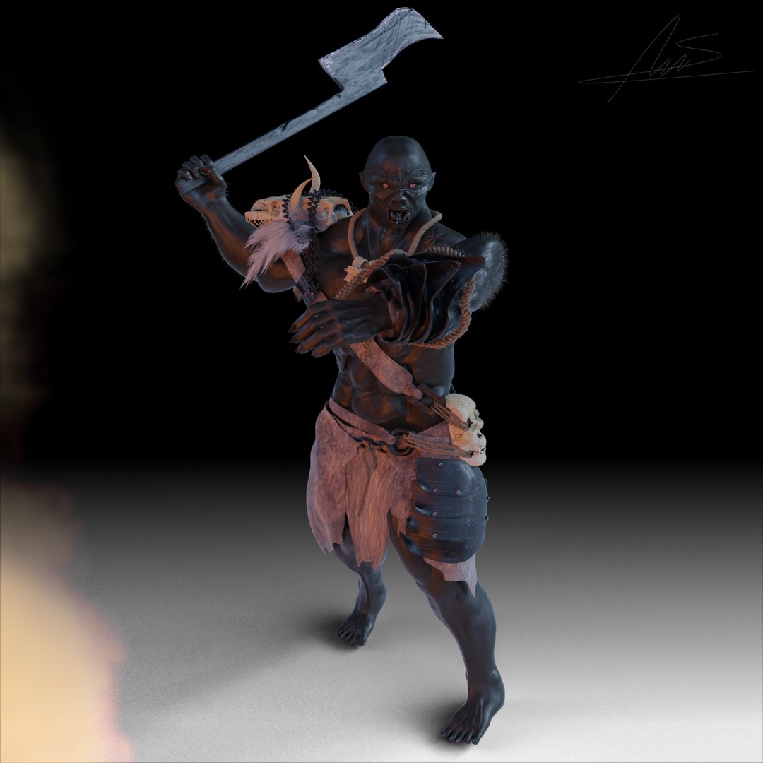 Orc 3d Model 3D Model - TurboSquid 1753945