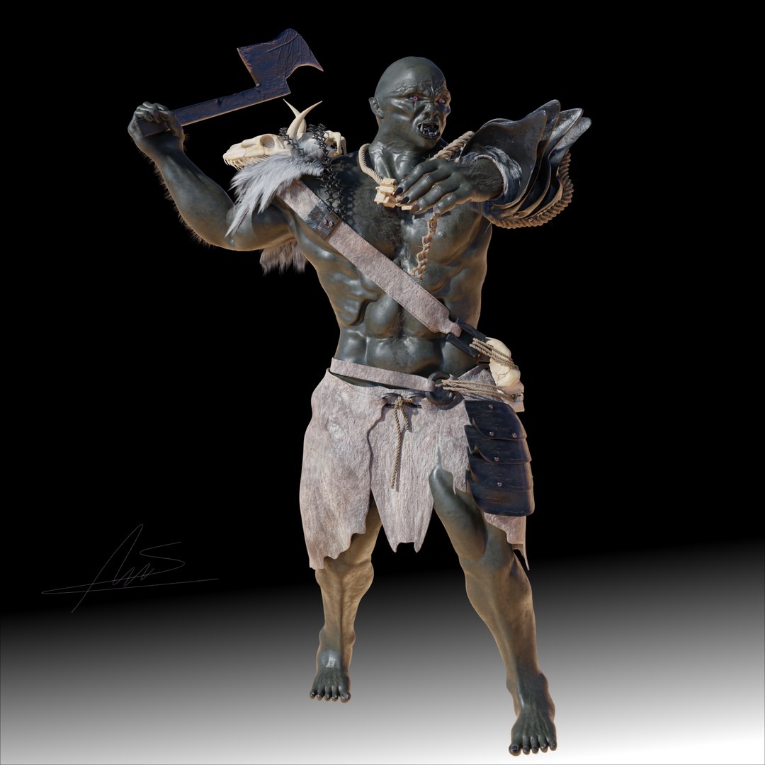 Orc 3d Model 3D Model - TurboSquid 1753945