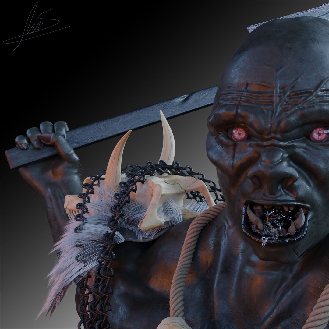Orc 3d Model 3D Model - TurboSquid 1753945