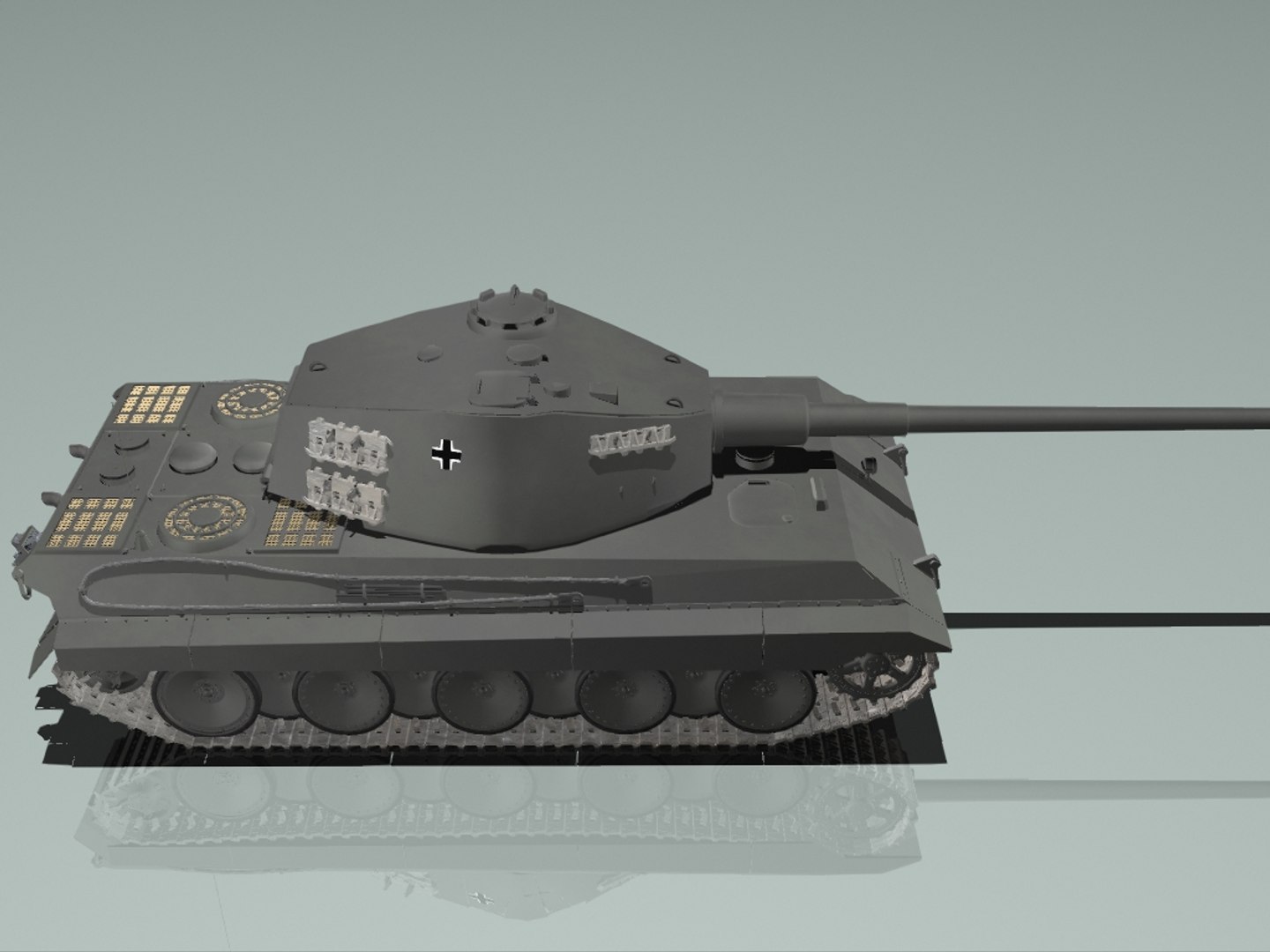 lwo wwii german e-75 heavy tank