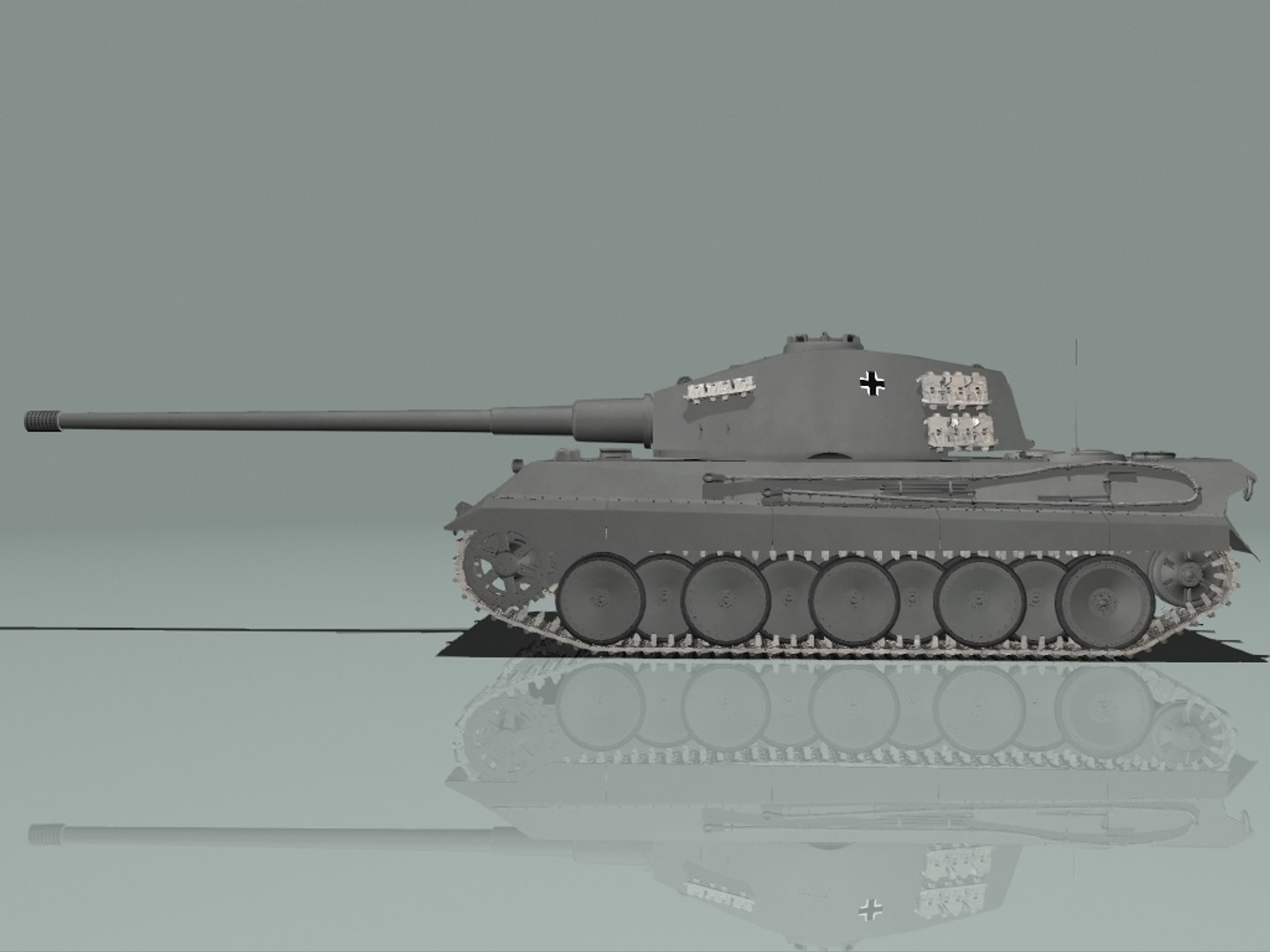lwo wwii german e-75 heavy tank