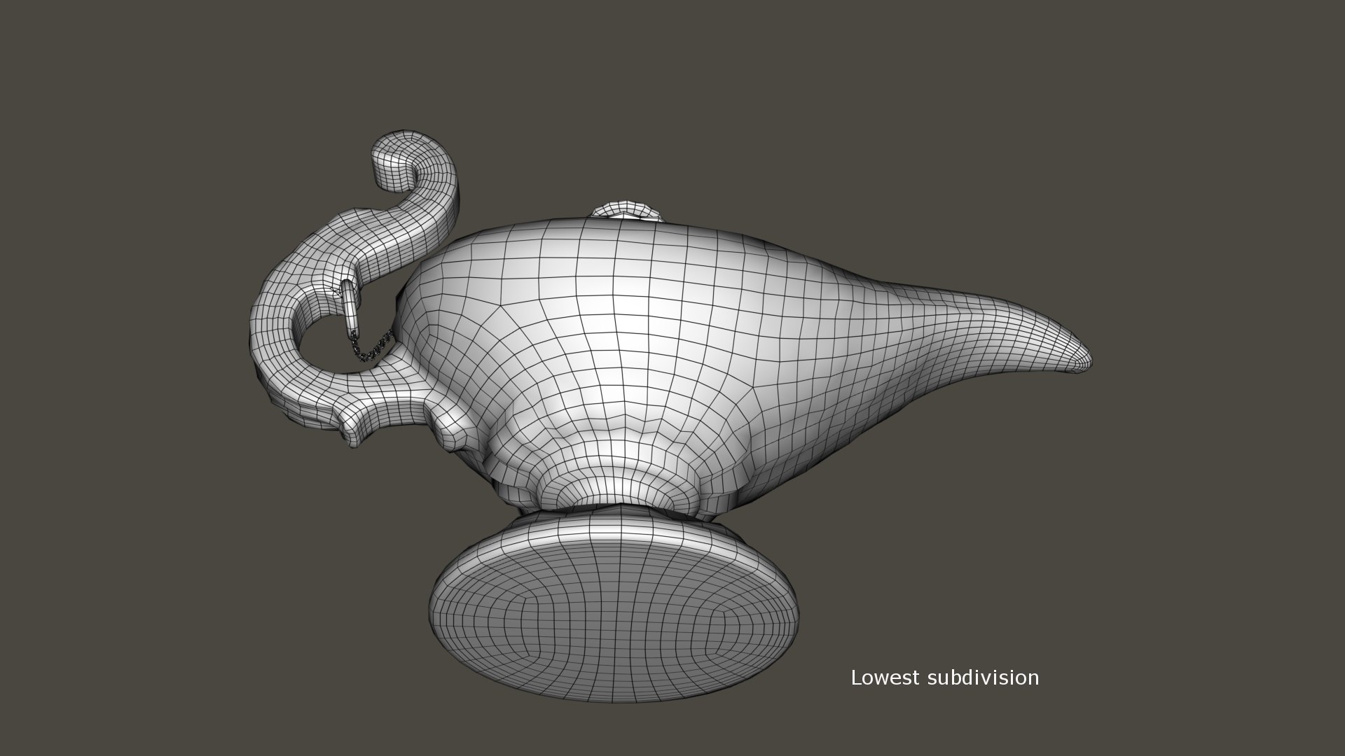 Magic Lamp 3D Model - TurboSquid 1436017