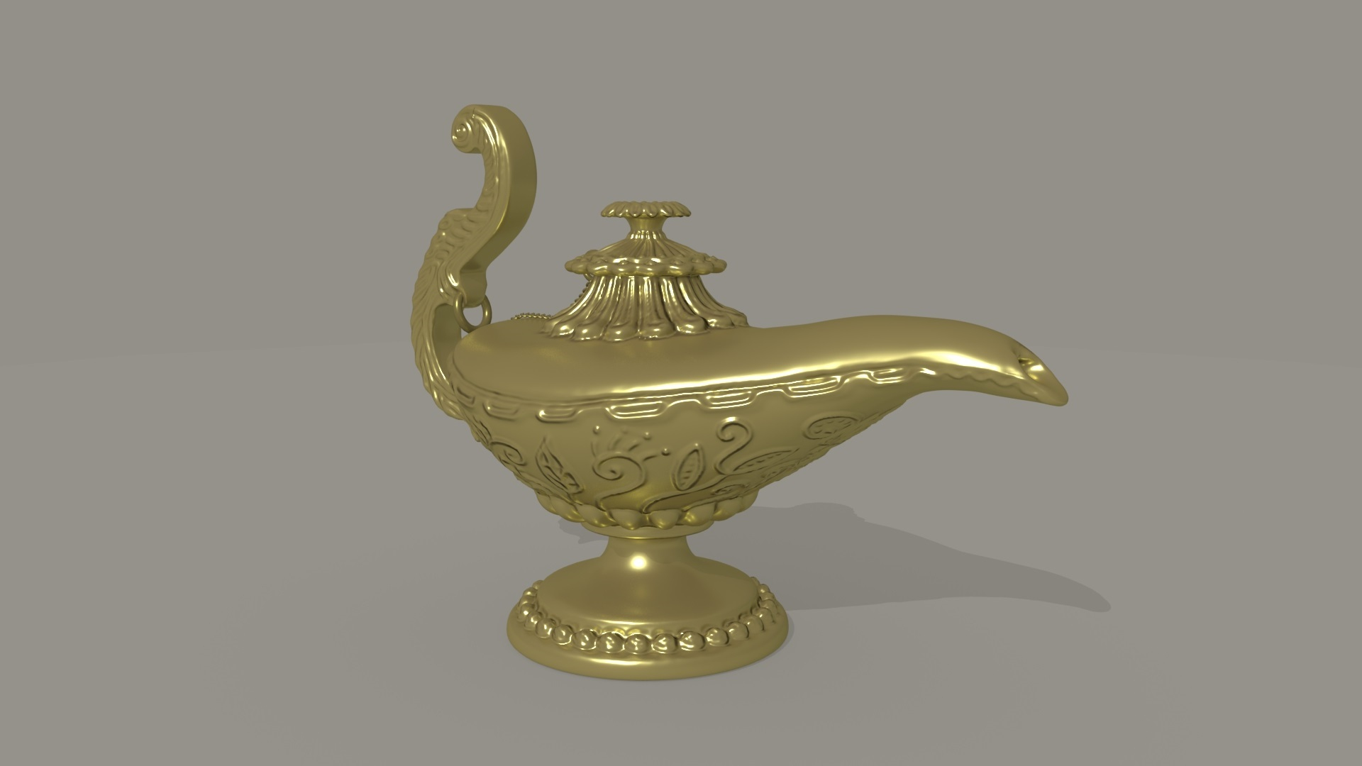 Magic Lamp 3D Model - TurboSquid 1436017