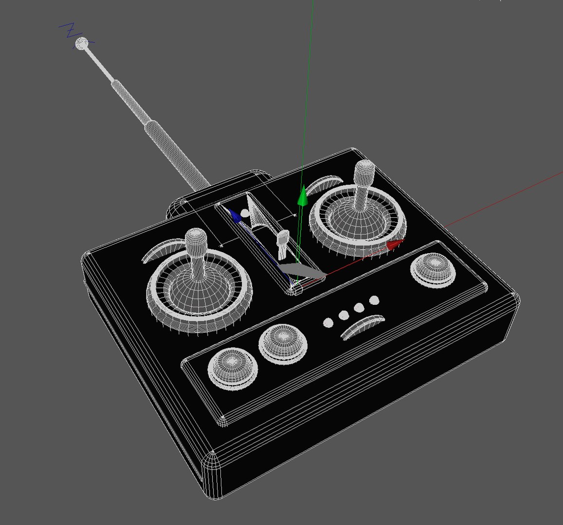 Radio Control 3d Model