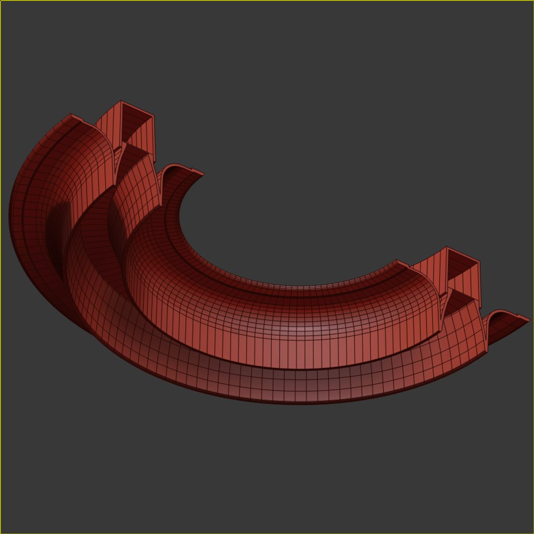 Kapprofile Soft Architecture Model - TurboSquid 1587357