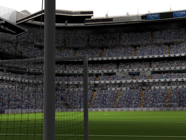 modelo 3d Bernabeu w / audiencia animada - TurboSquid 673750