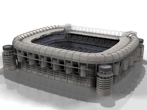 modelo 3d Bernabeu w / audiencia animada - TurboSquid 673750