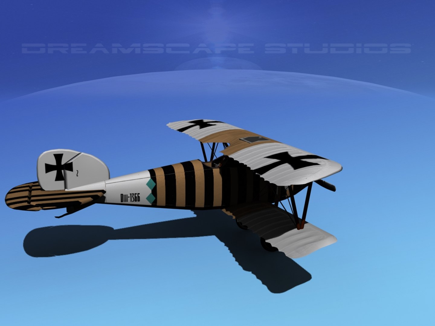 Albatross Fighter Diii 3d 3ds