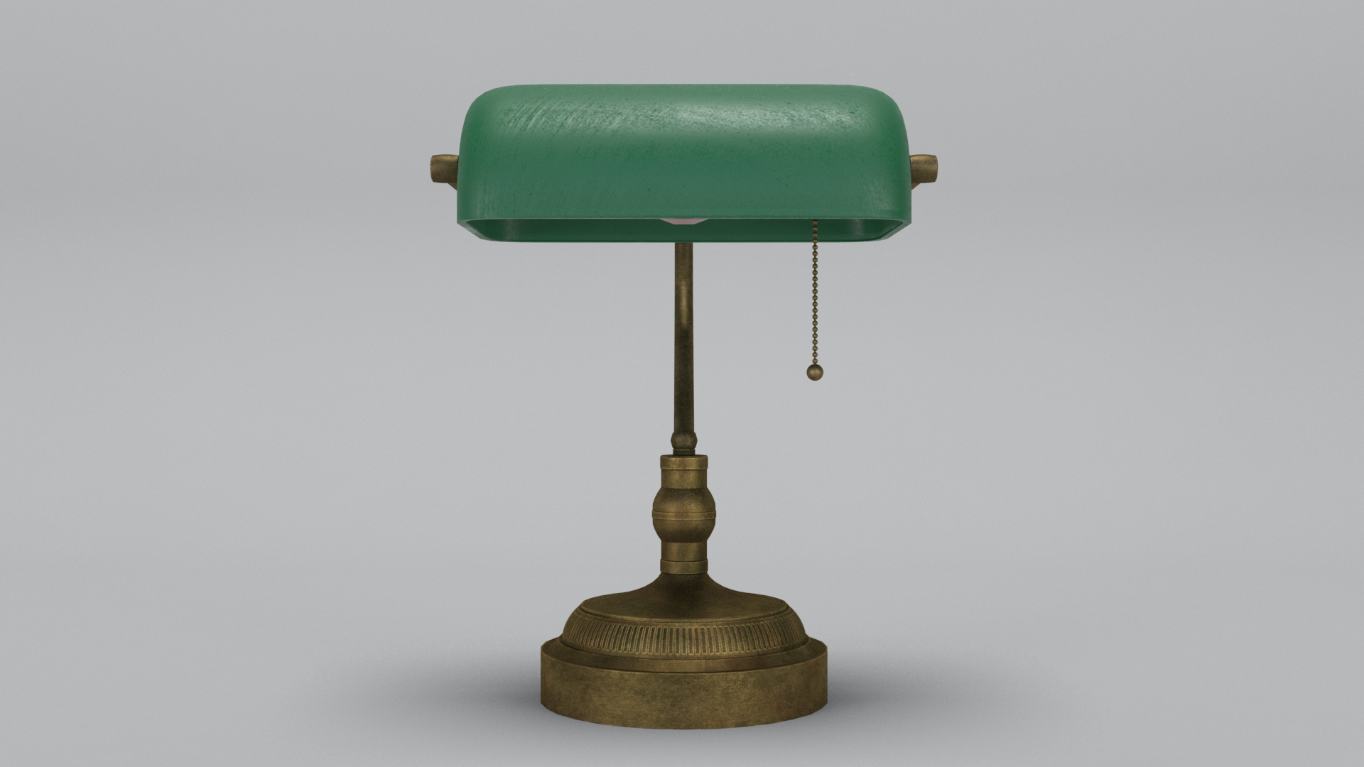 Bankers Lamp 3D Model - TurboSquid 1559626