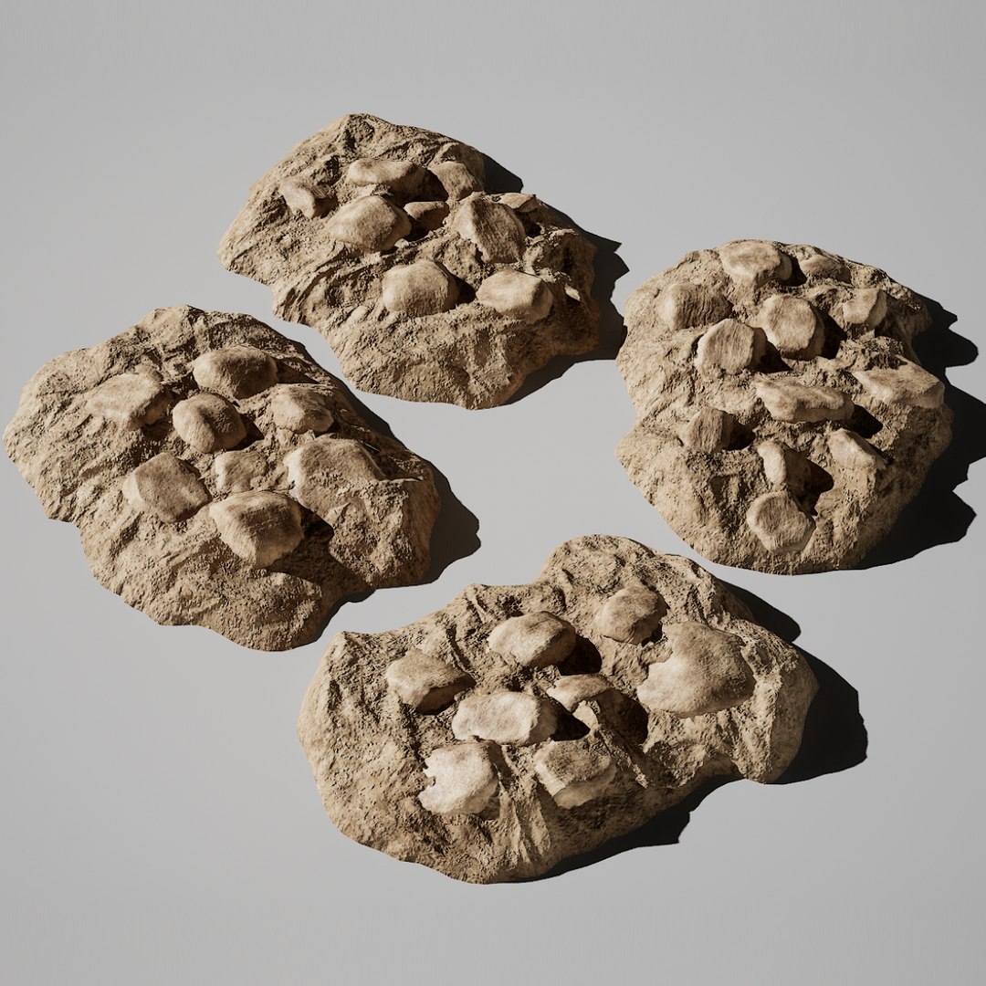 3D Pile Stones Collection - TurboSquid 2263600