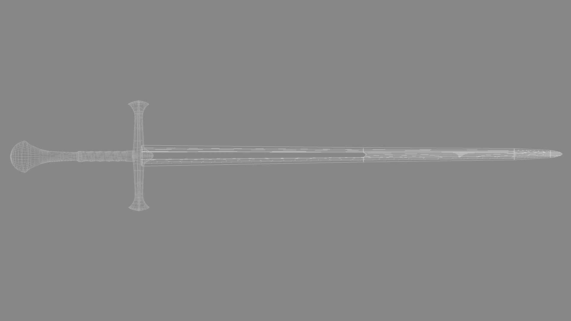 3D Medieval Sword Model - TurboSquid 1866636