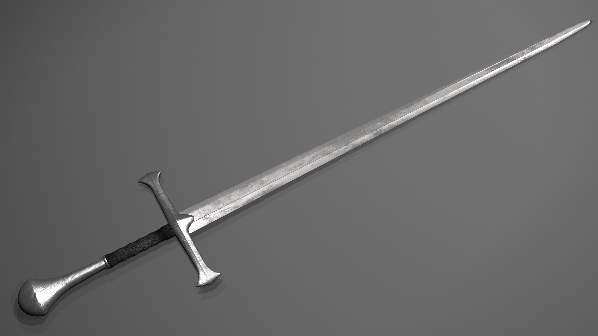 3D Medieval Sword Model - TurboSquid 1866636