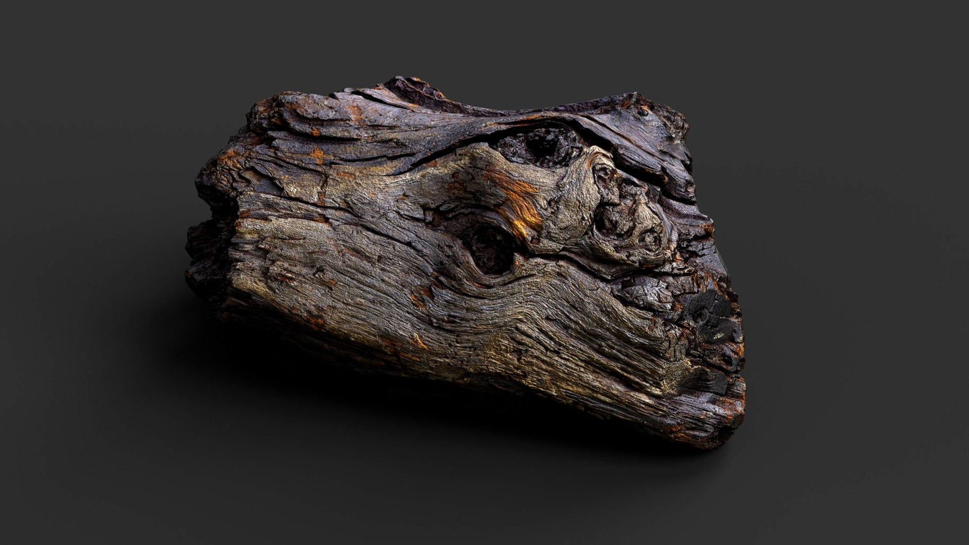 3D Tree Trunk Broken Wood Debris PBR Photogrammetry - TurboSquid 2417483