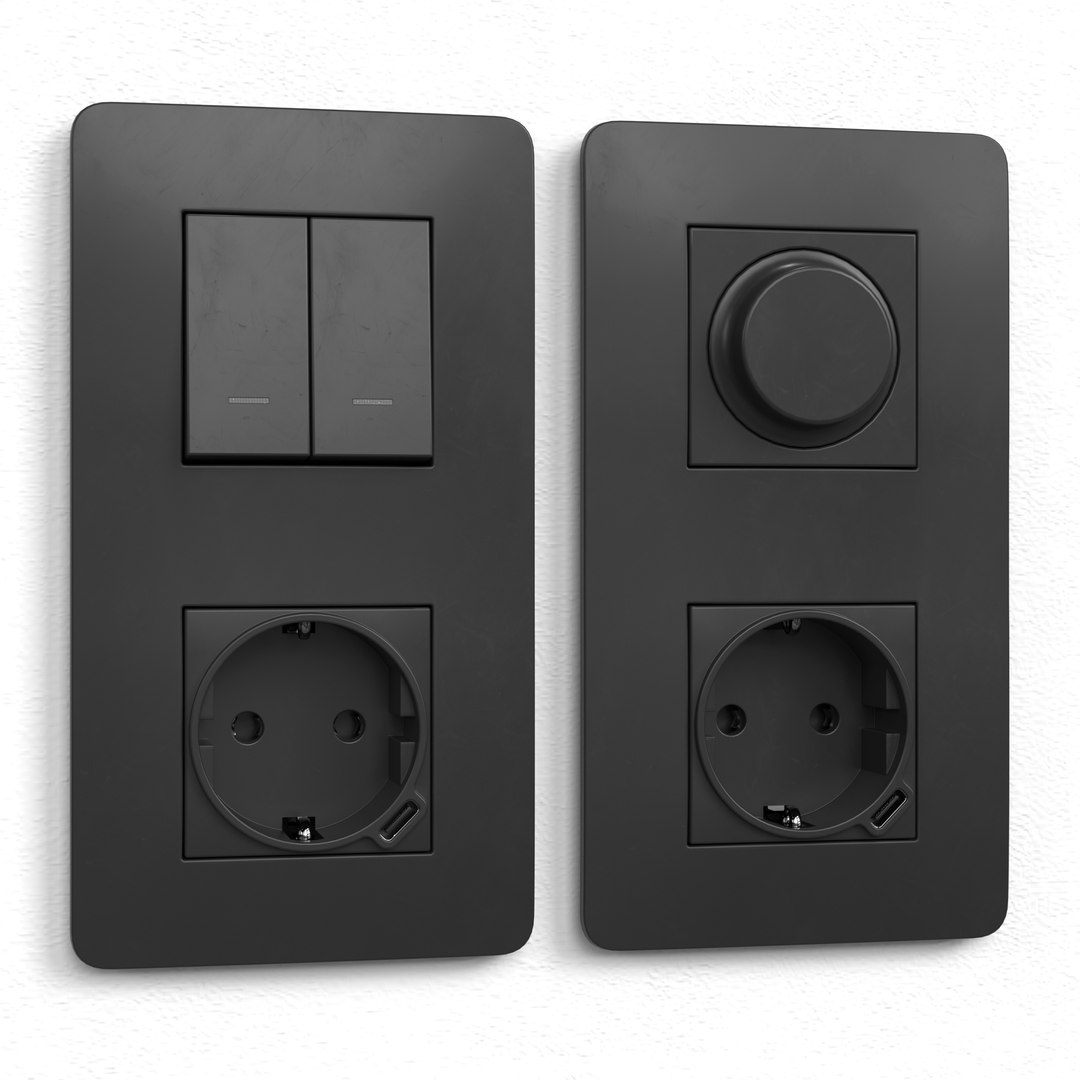 Schneider New Unica Studio 3D model - TurboSquid 2163280