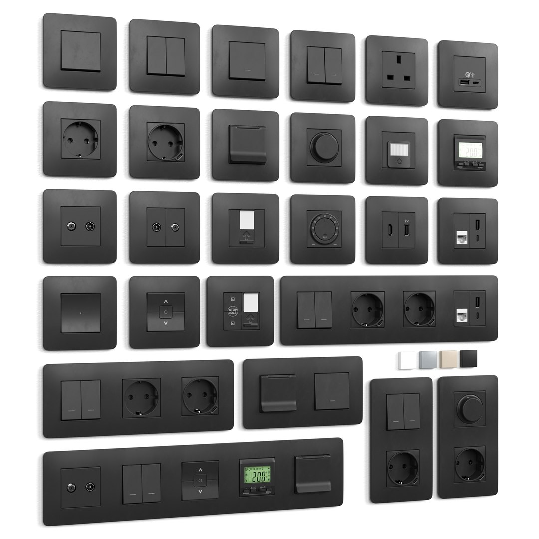 Schneider New Unica Studio 3D model - TurboSquid 2163280