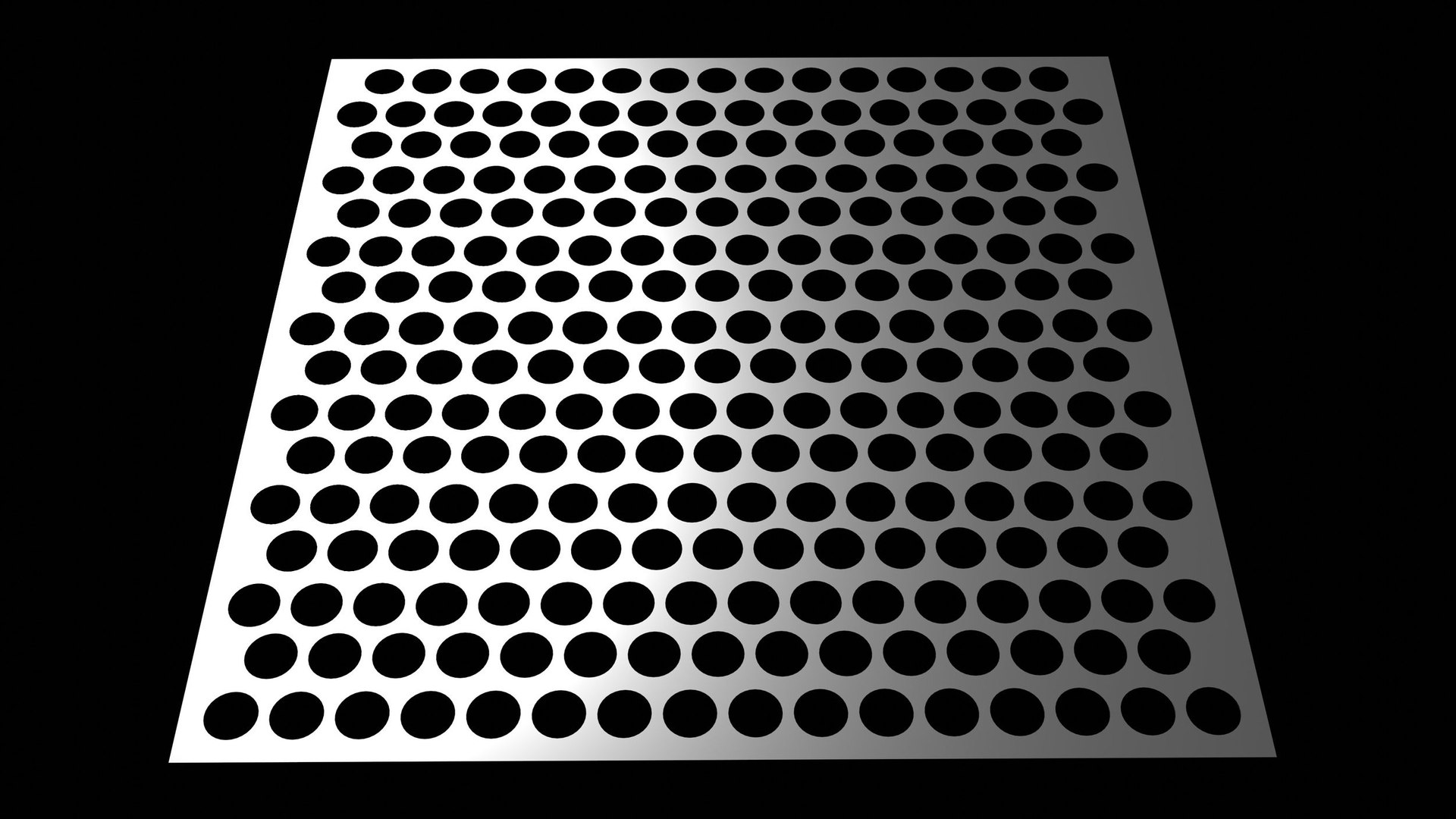 3D Perforated Panel With 50 Percent Of Opening - TurboSquid 2026117