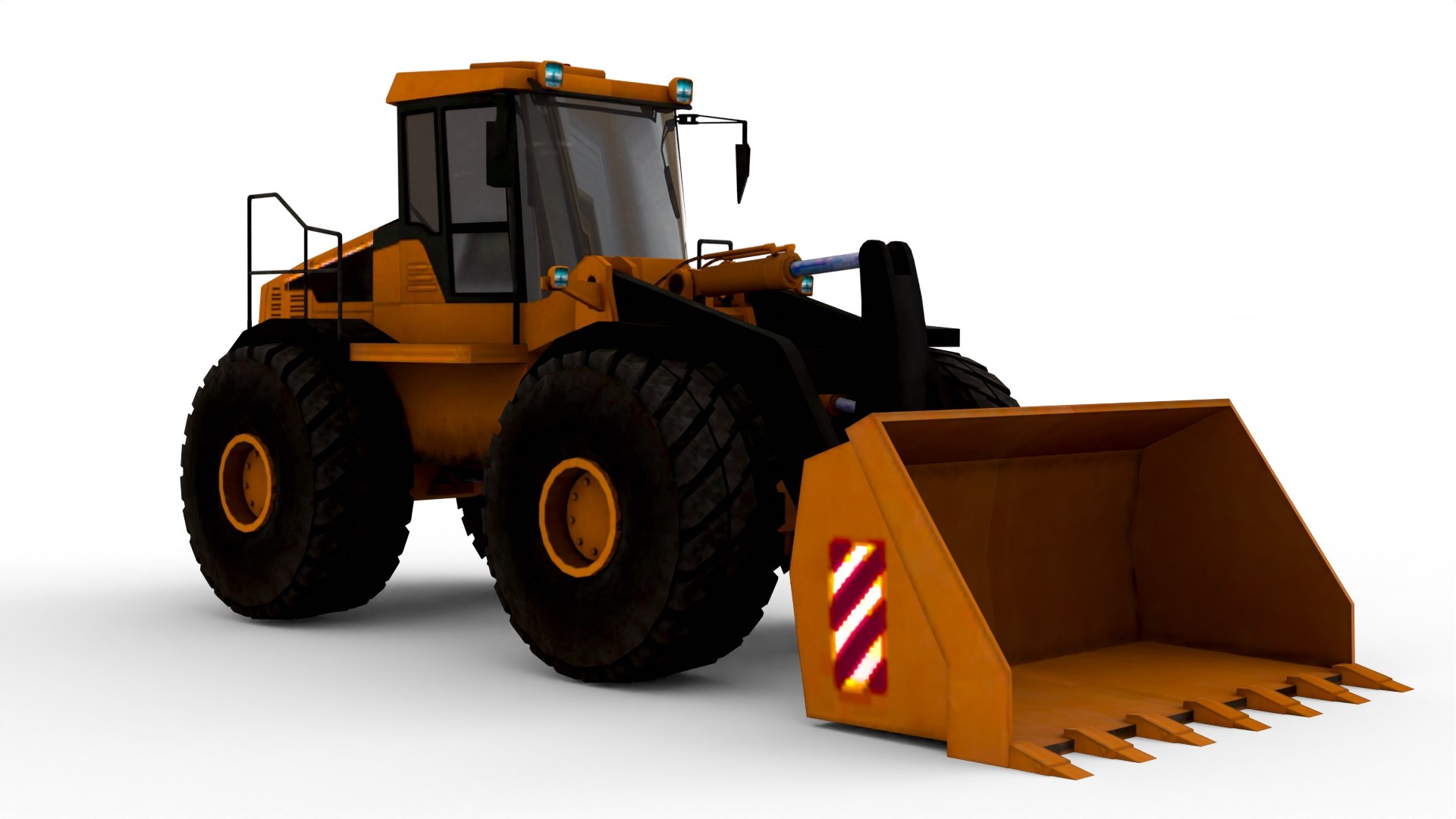 Wheel Loader 3D Model - TurboSquid 2210403