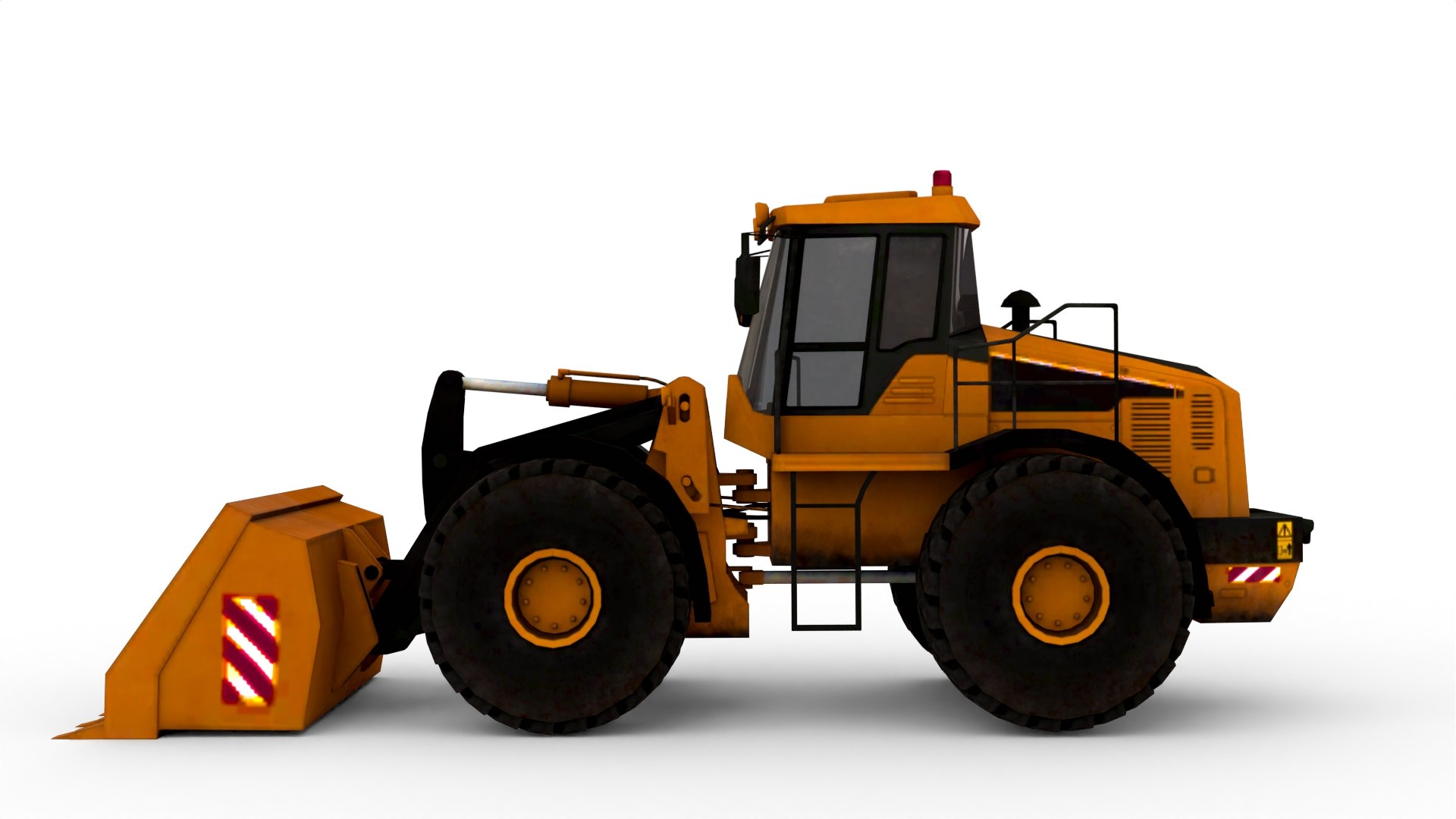 Wheel Loader 3D Model - TurboSquid 2210403