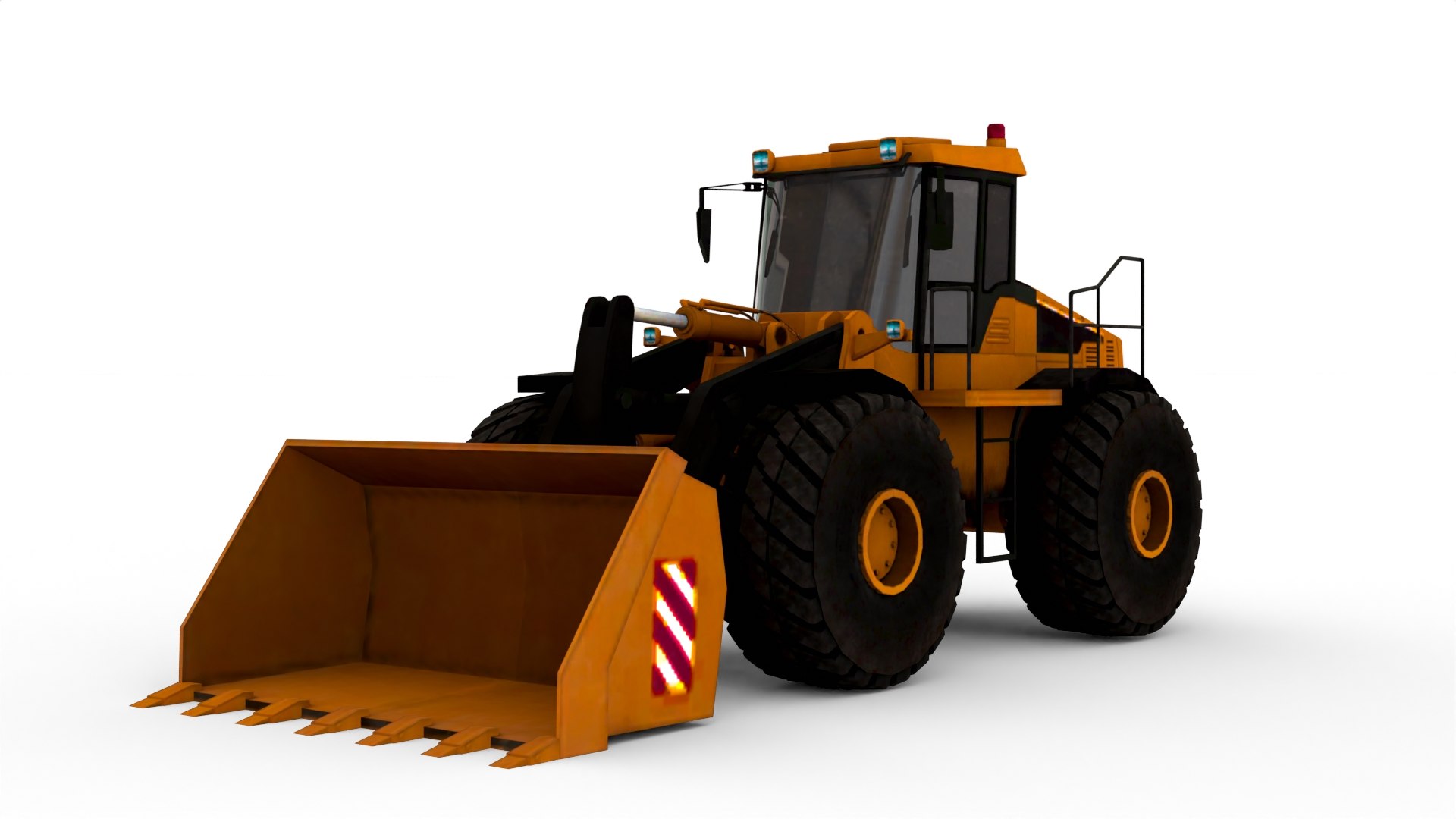 Wheel Loader 3D Model - TurboSquid 2210403