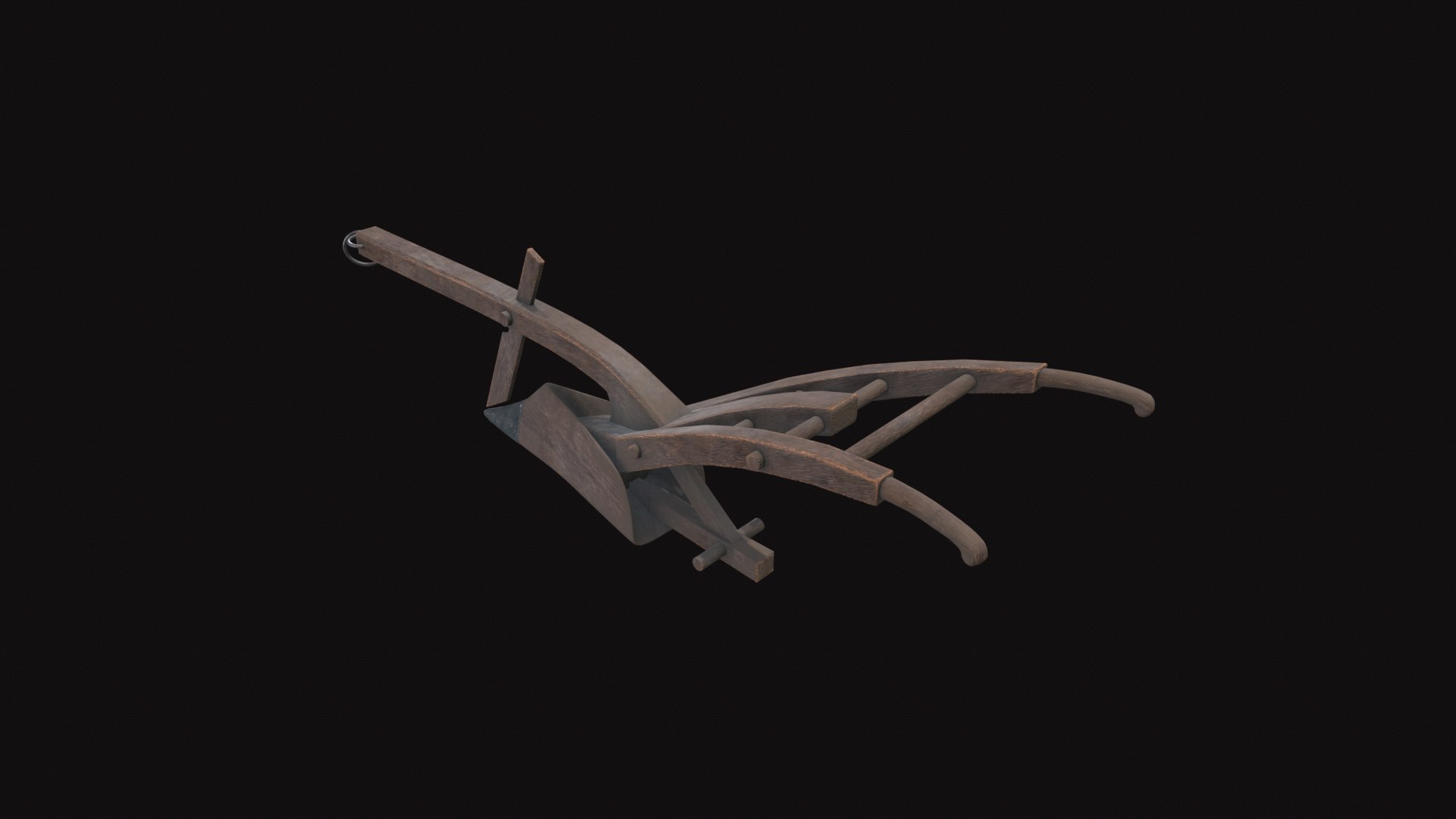 Medieval Plow Model - TurboSquid 2310705
