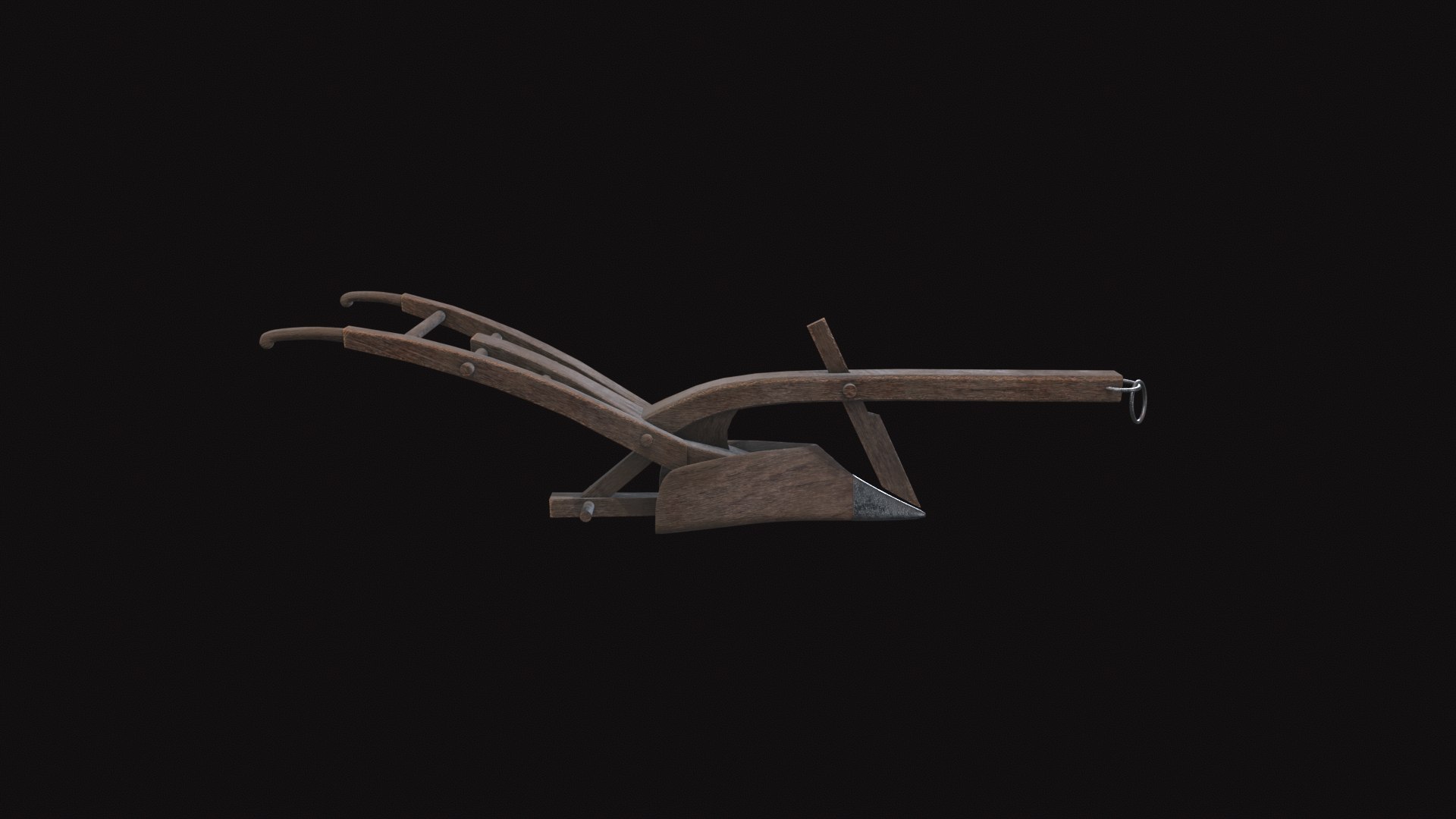 Medieval Plow Model - TurboSquid 2310705