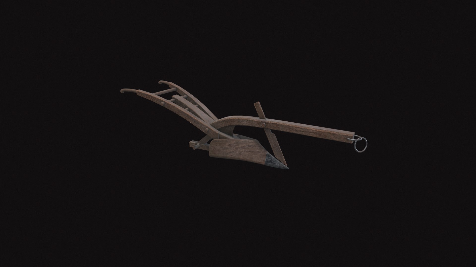 Medieval Plow Model - TurboSquid 2310705