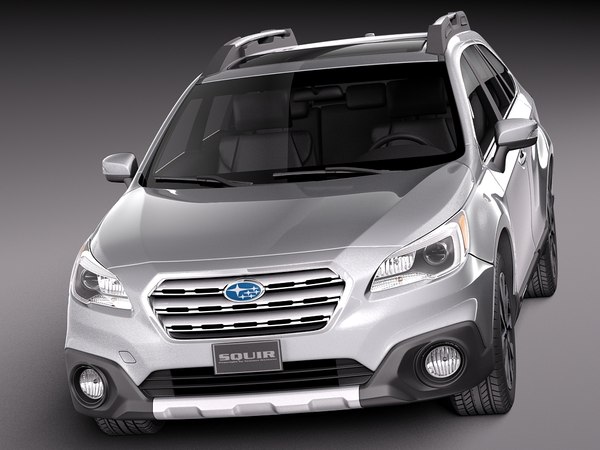 3d model 2015 subaru outback