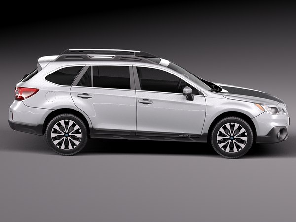 3d model 2015 subaru outback